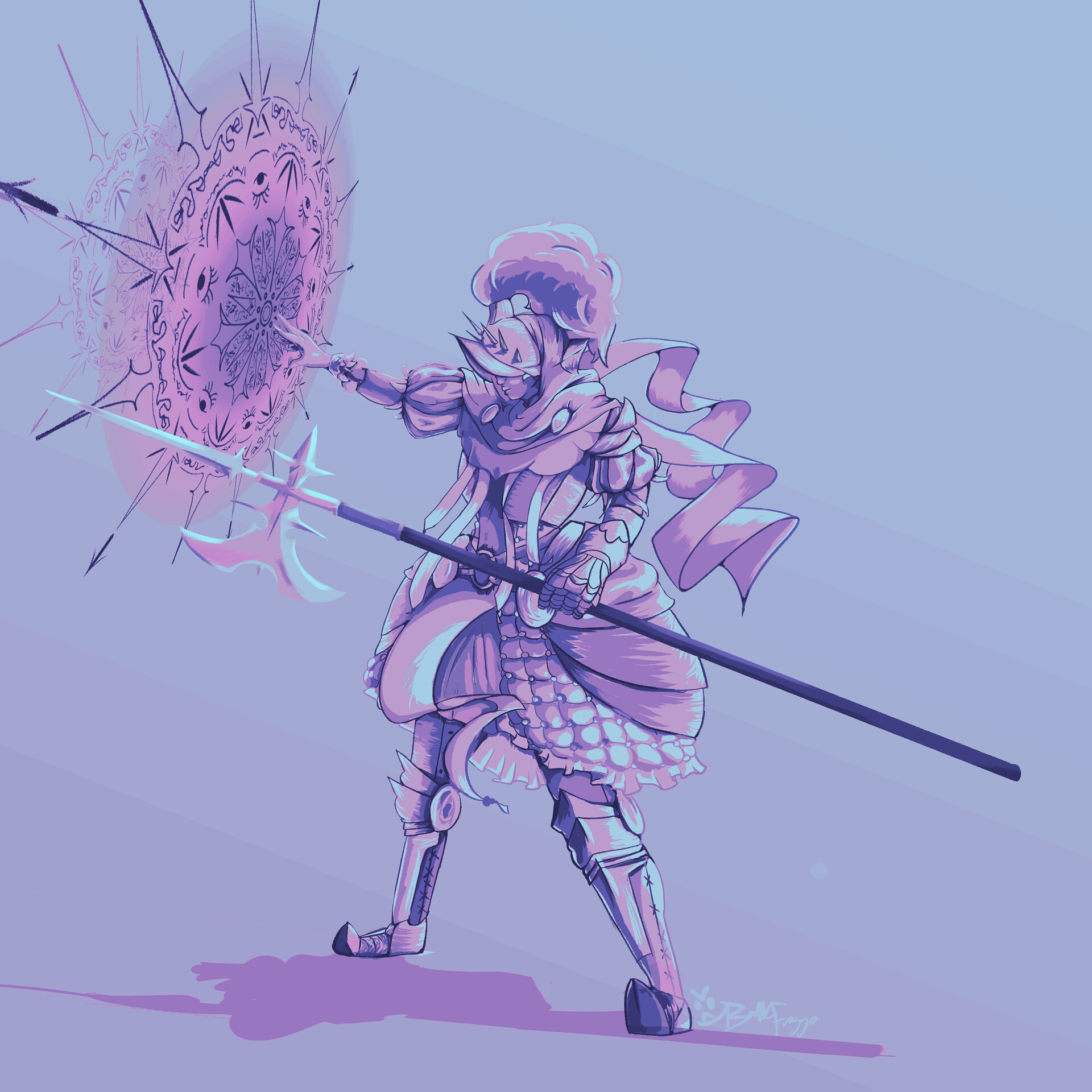 ArtStation - Witch Knight