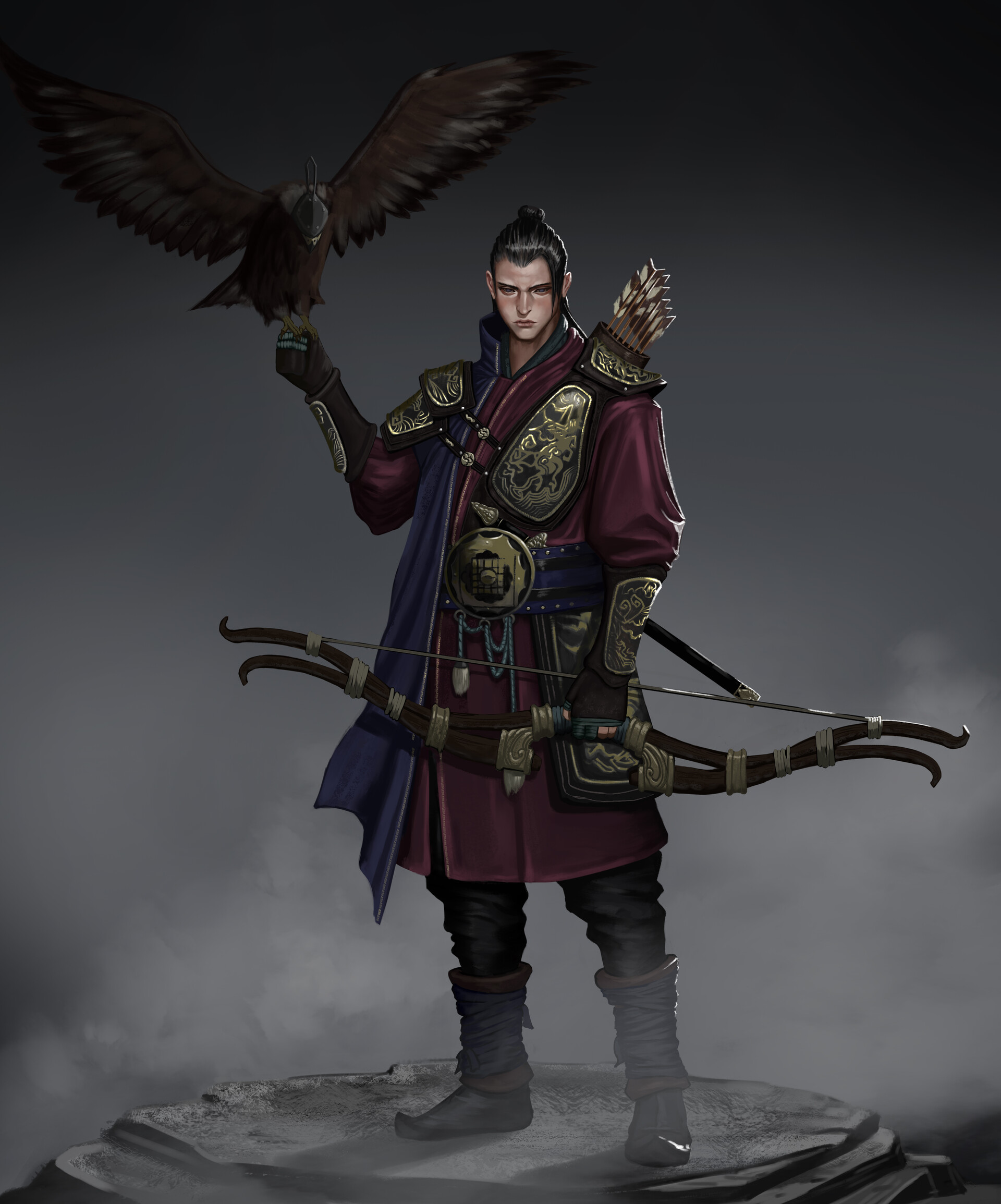 ArtStation - Oriental Archer