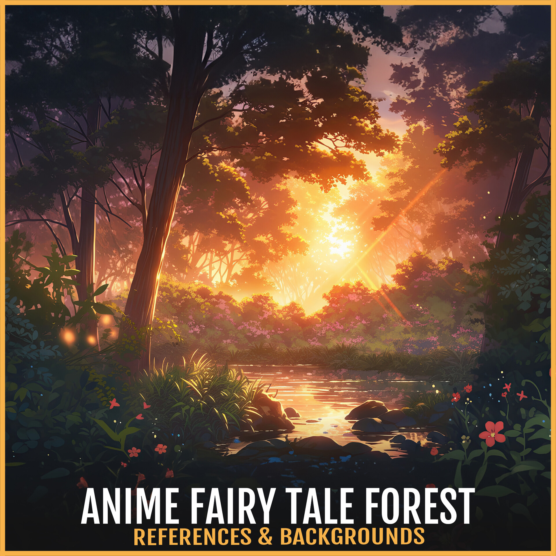 ArtStation - 303 Anime Fairy Tale Forest