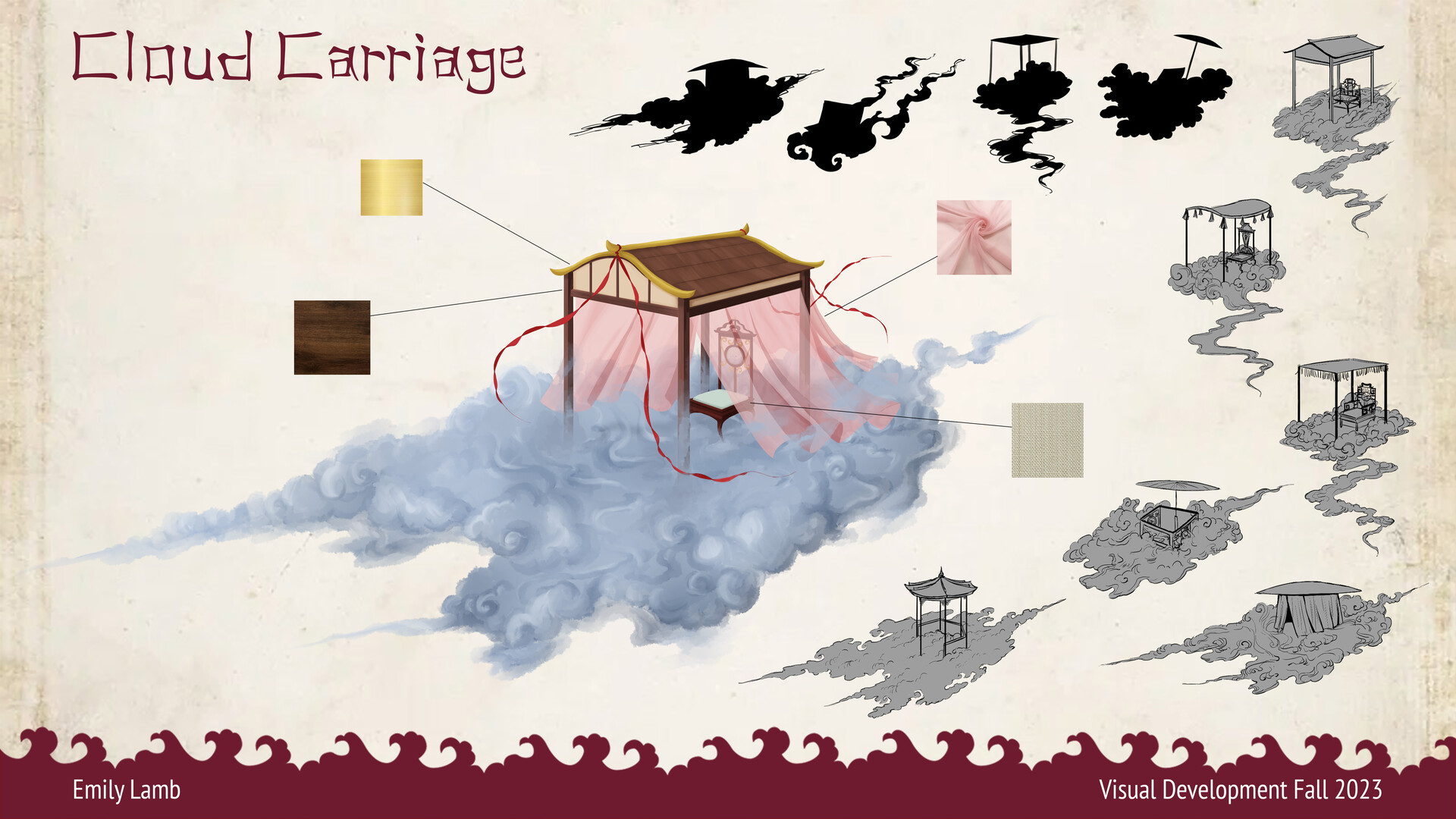 Emily Lamb - Magic Cloud Carriage Design [The Phantom Island]