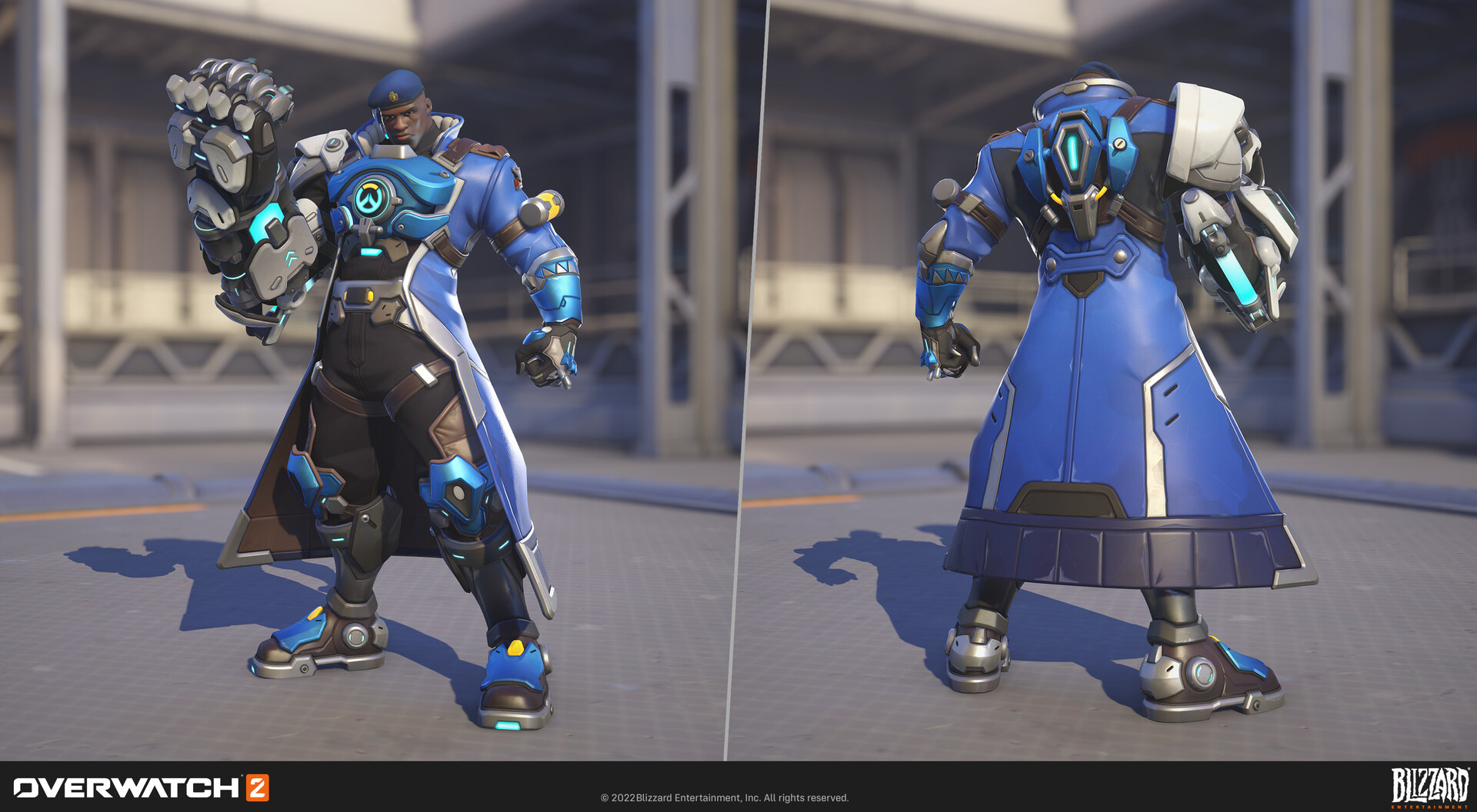 RABCAT GAME ART - OVERWATCH 2 - Doomfist 'Strike Commander'