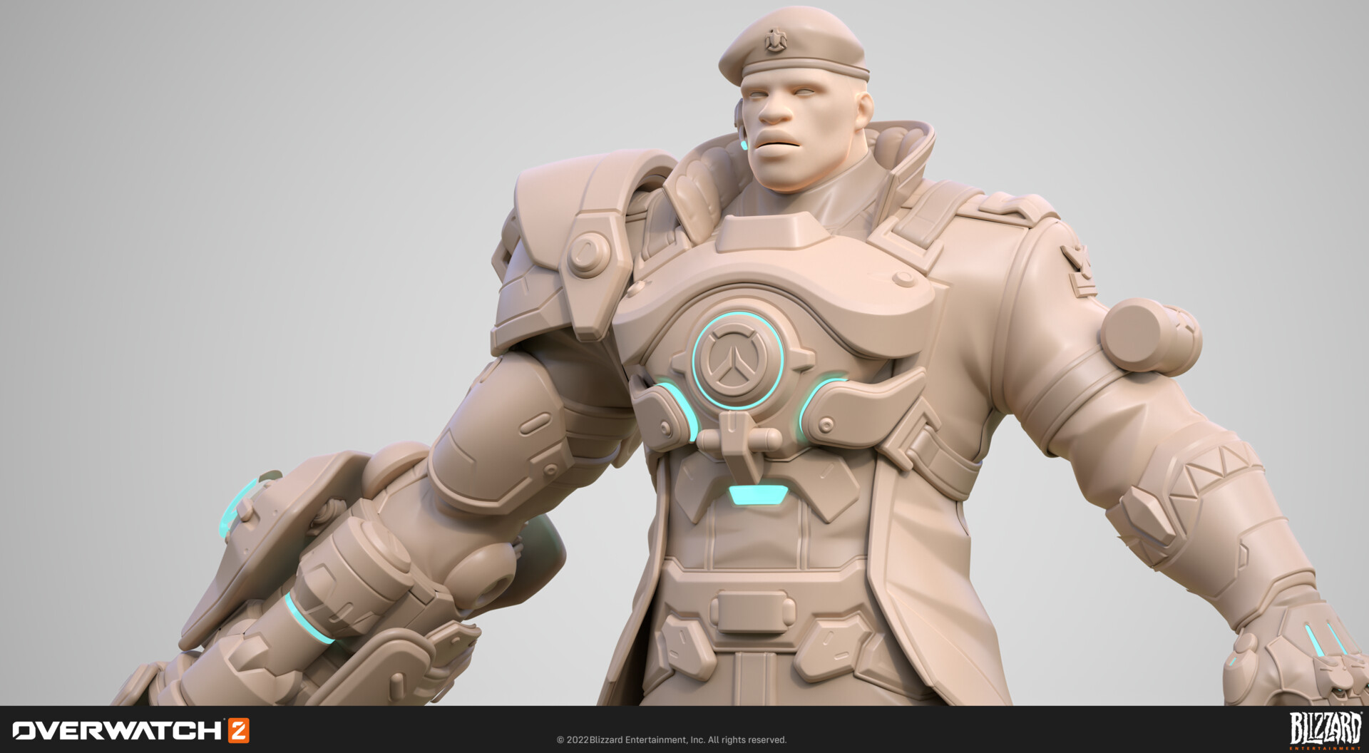 RABCAT GAME ART - OVERWATCH 2 - Doomfist 'Strike Commander'