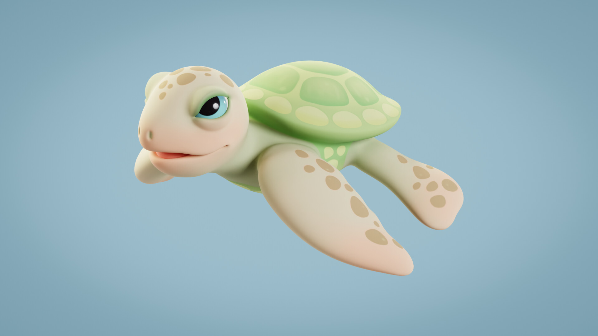 ArtStation - Cartoon Turtle