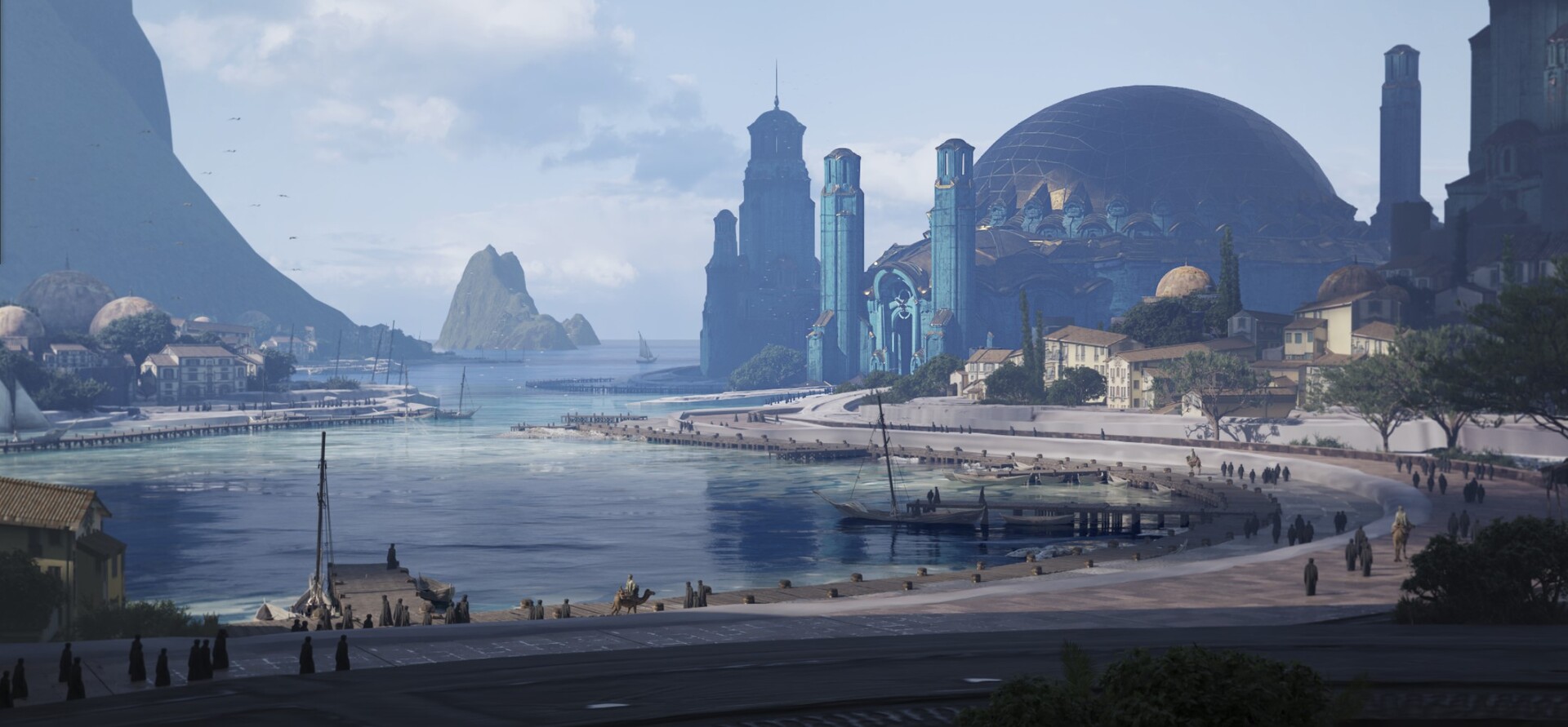 ArtStation - Blue Palace