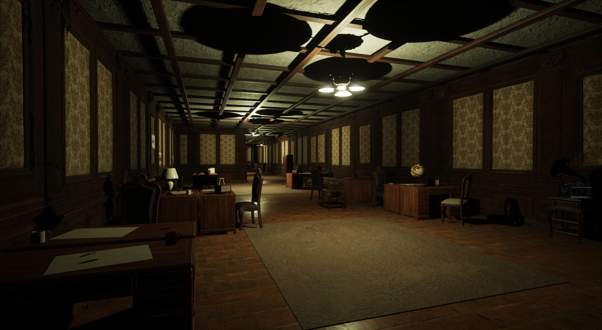 ArtStation - 1940s Military Office