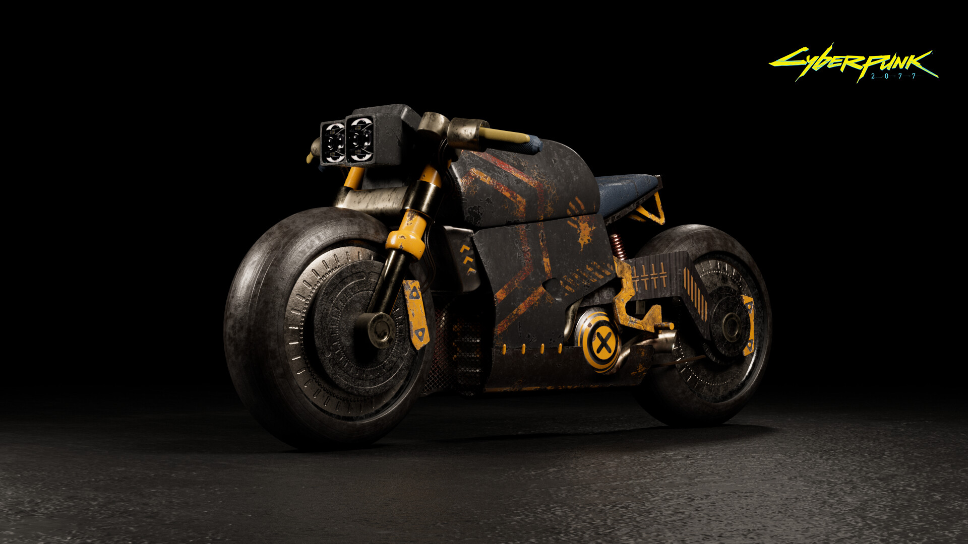 ArtStation - Cyberpunk Bike : 3D Vehicle concept design