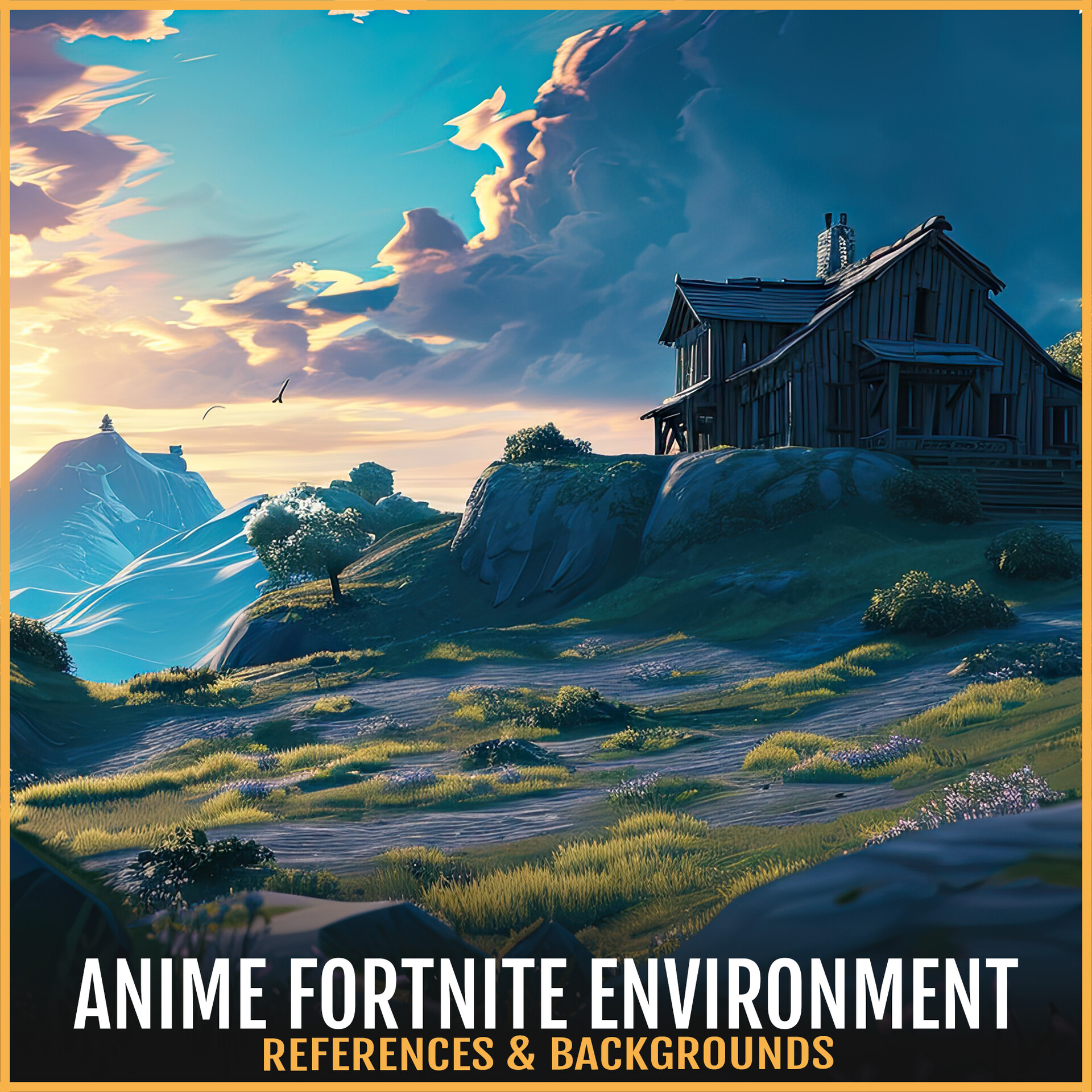 ArtStation - 202 ANIME FORTNITE ENVIRONMENT