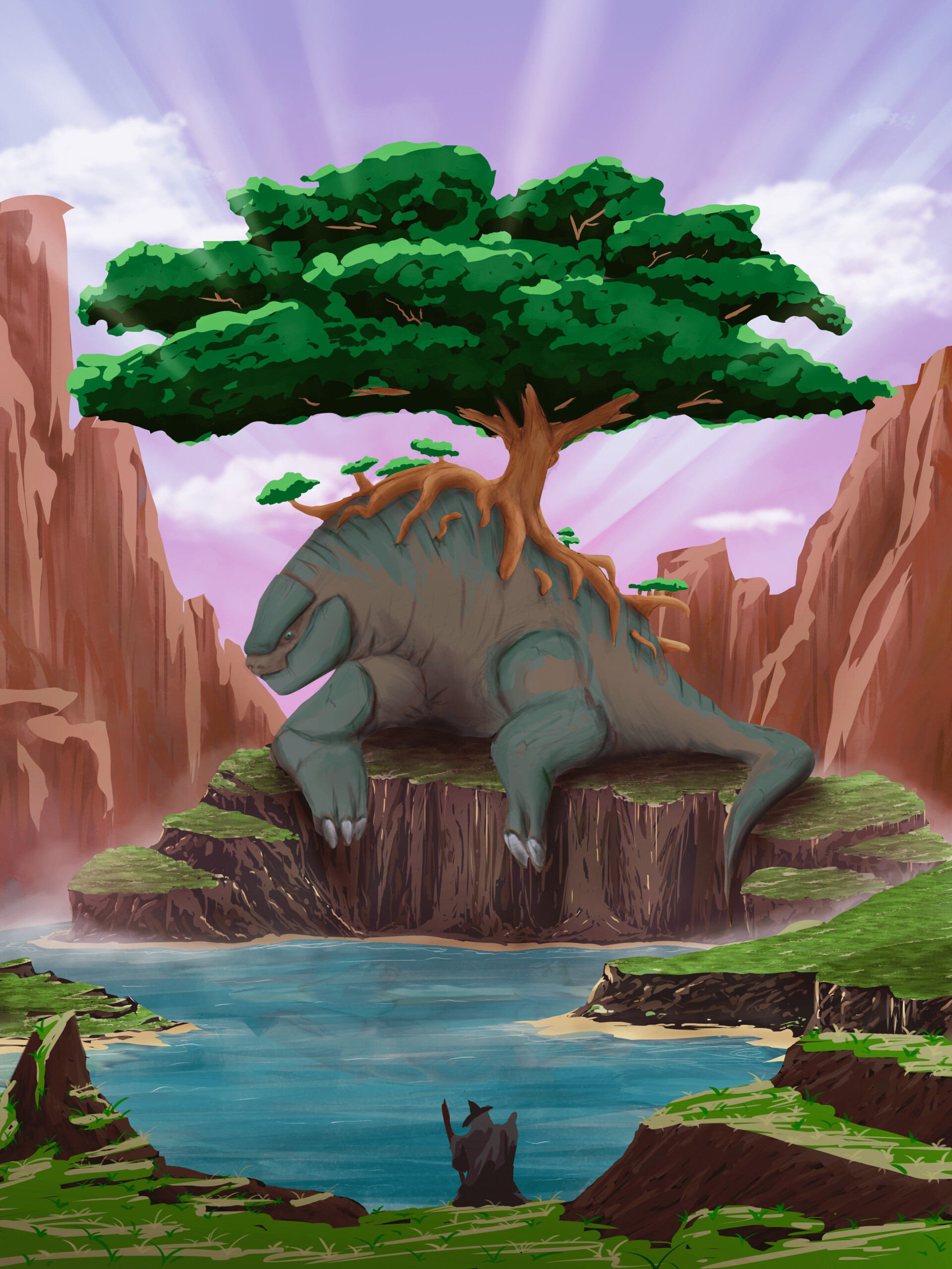 ArtStation - Atlas the World Tree Protector