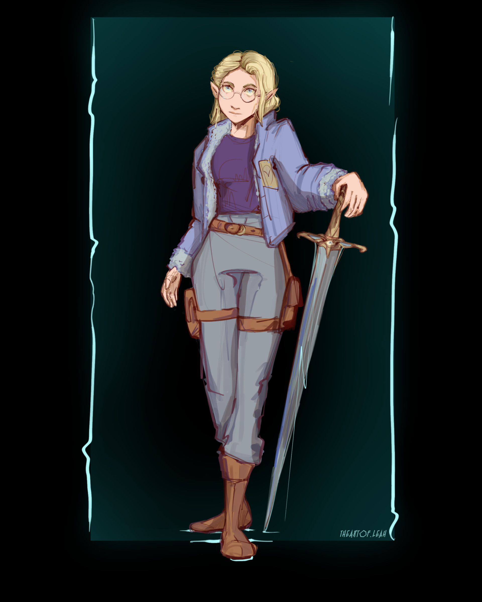 Leah - Adaine Abernant Fanart