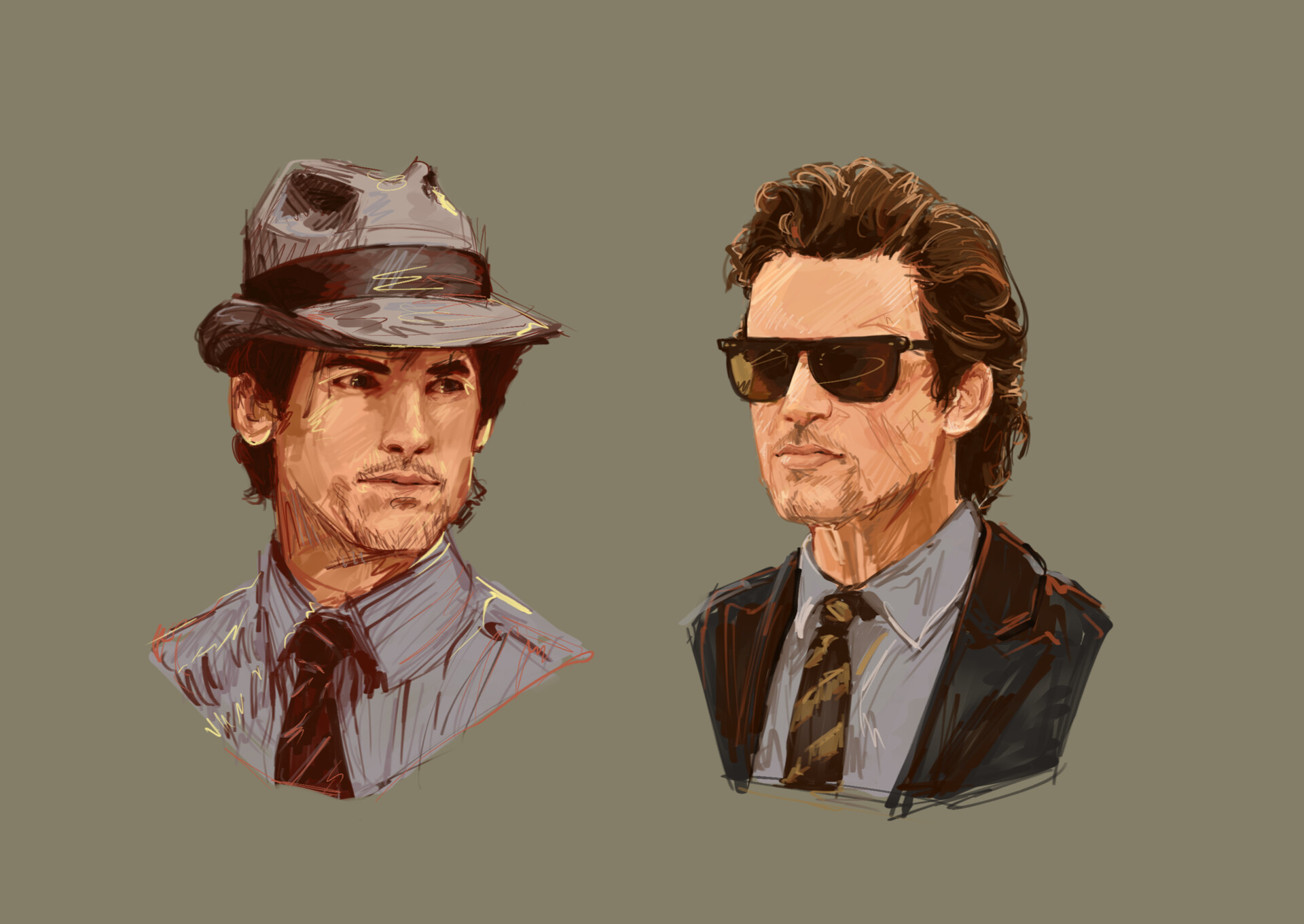 ArtStation - Neal Caffery Portraits