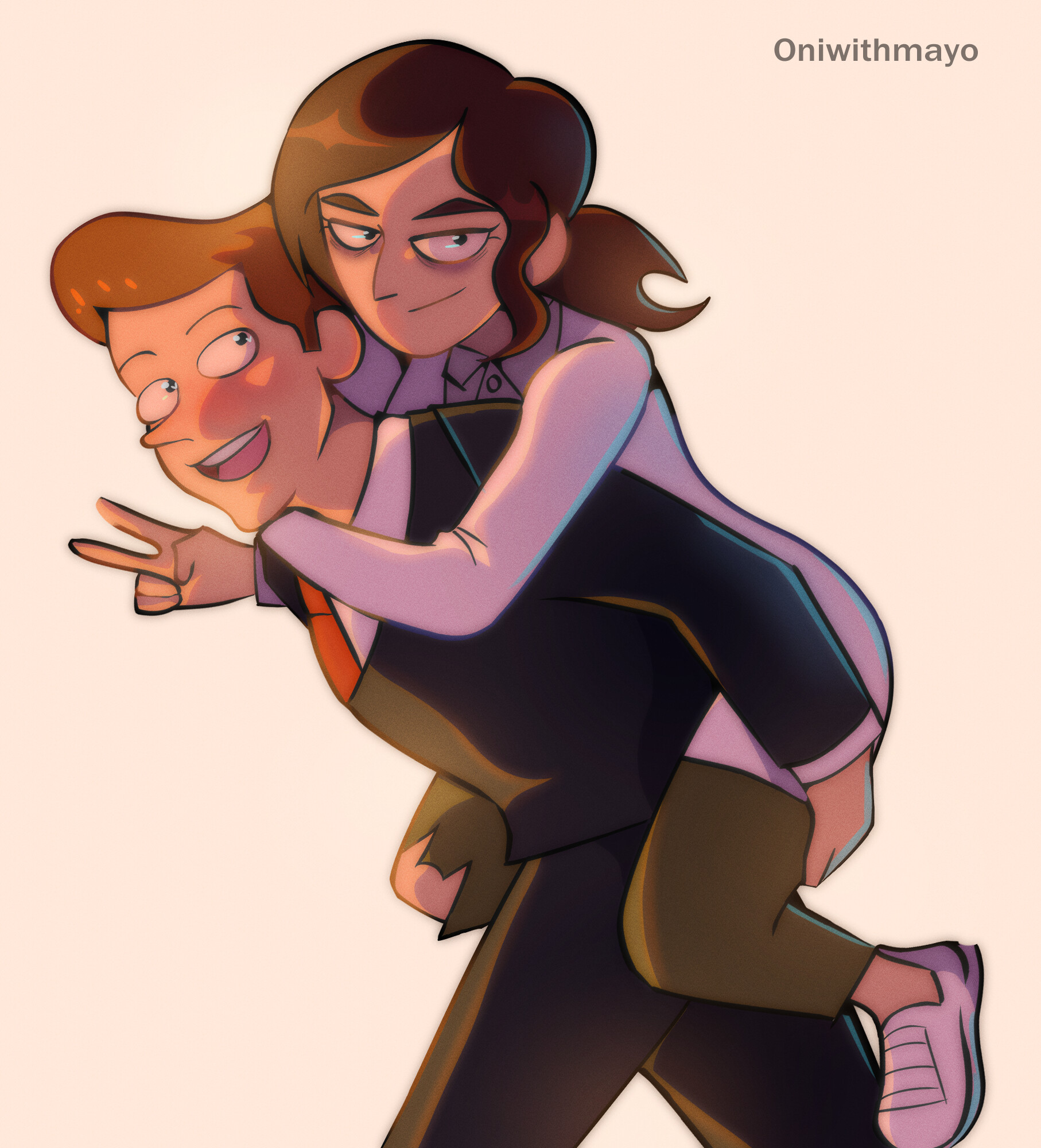 ArtStation - Reagan and Brett_fanart