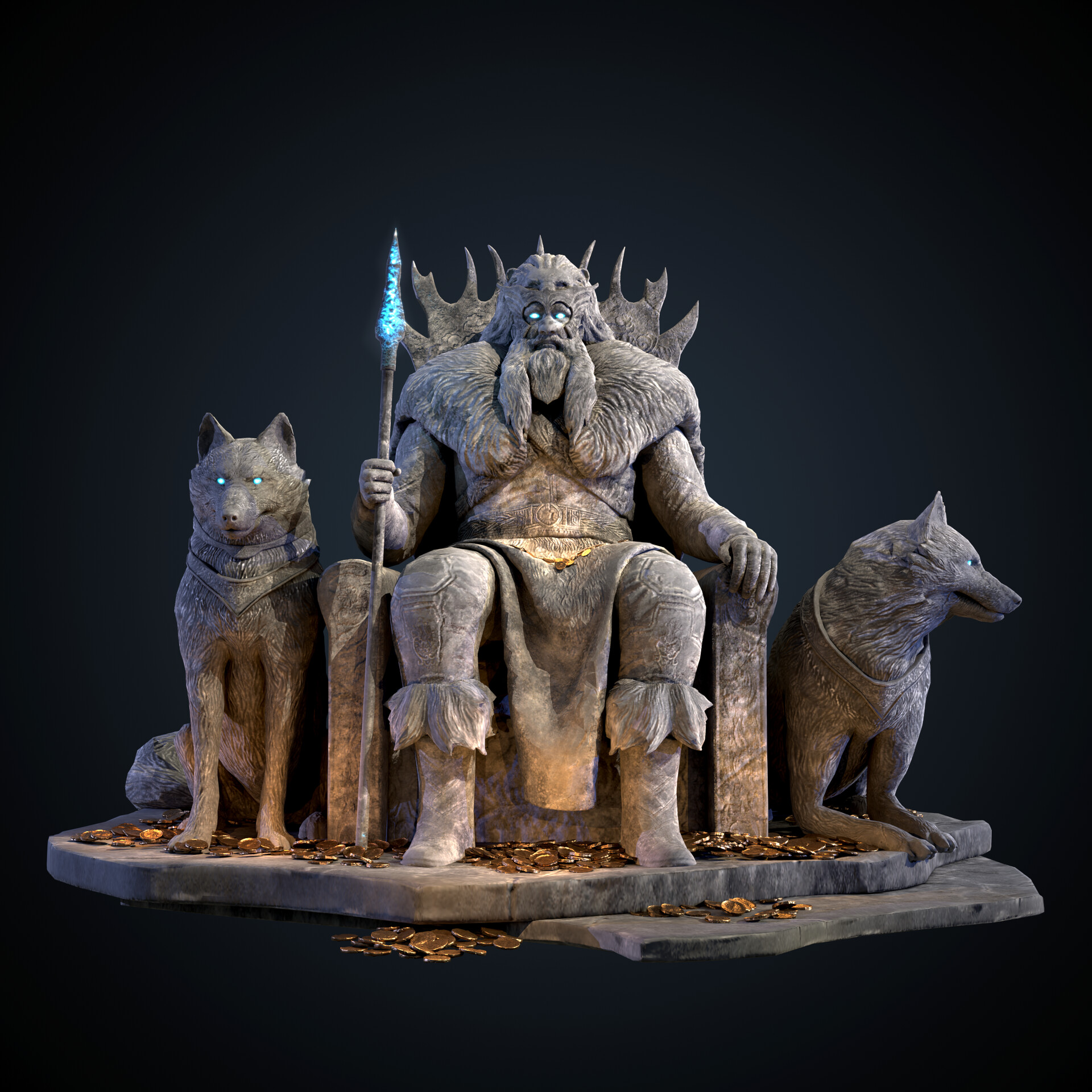 ArtStation - Stone Statue