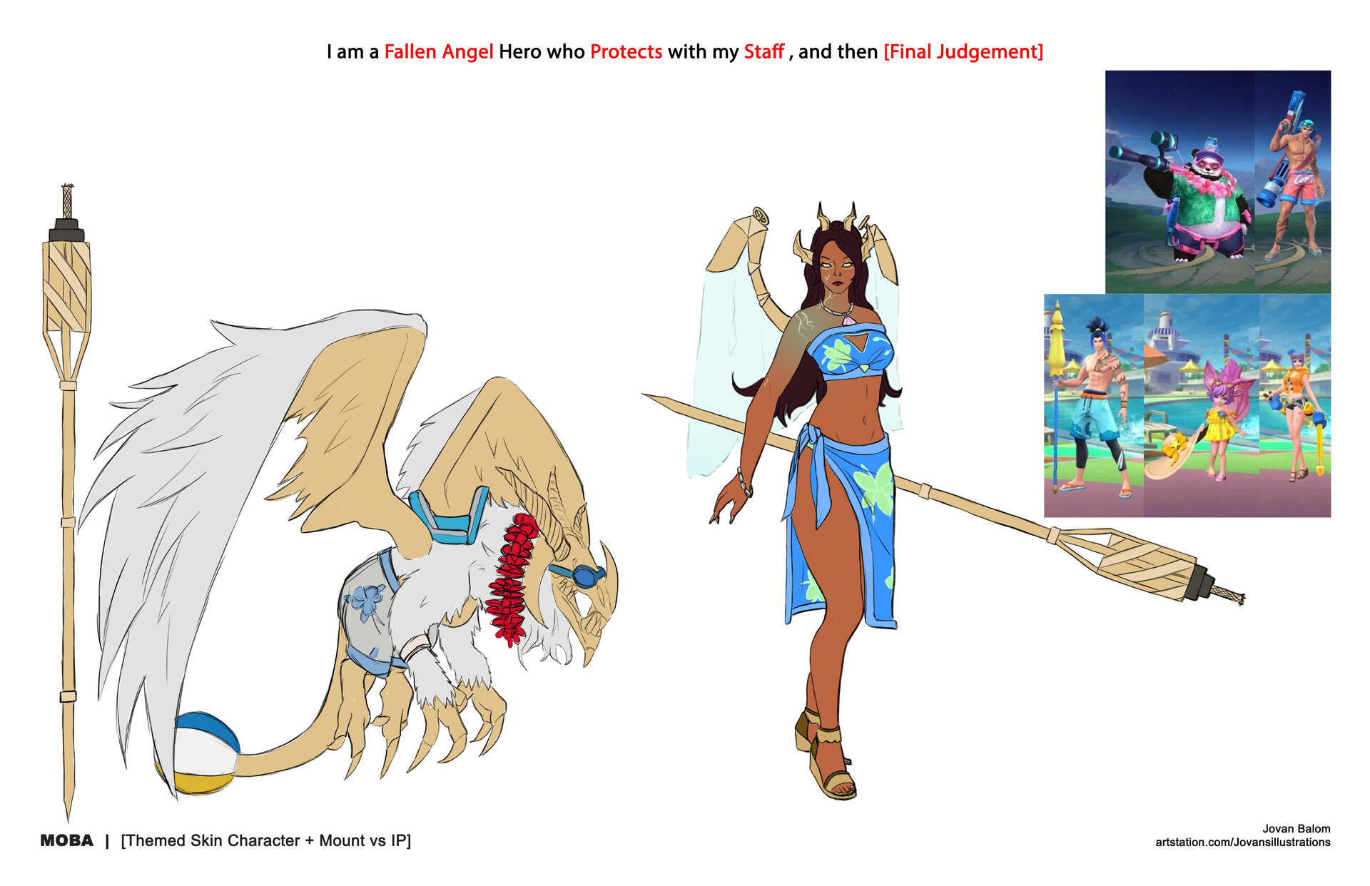 ArtStation - GAM_288_OL1 C3 Character Costumes and creature Module 14: Putting It All Together