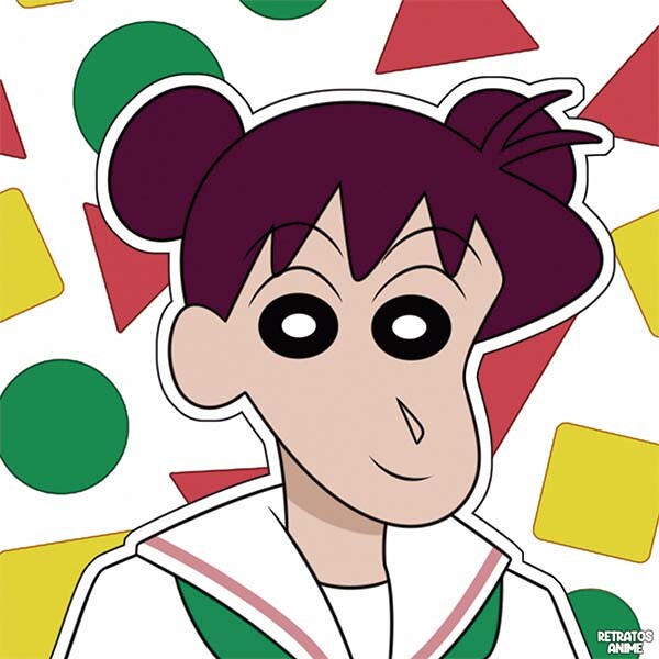 Retratosanime - Mimiko, Shin Chan
