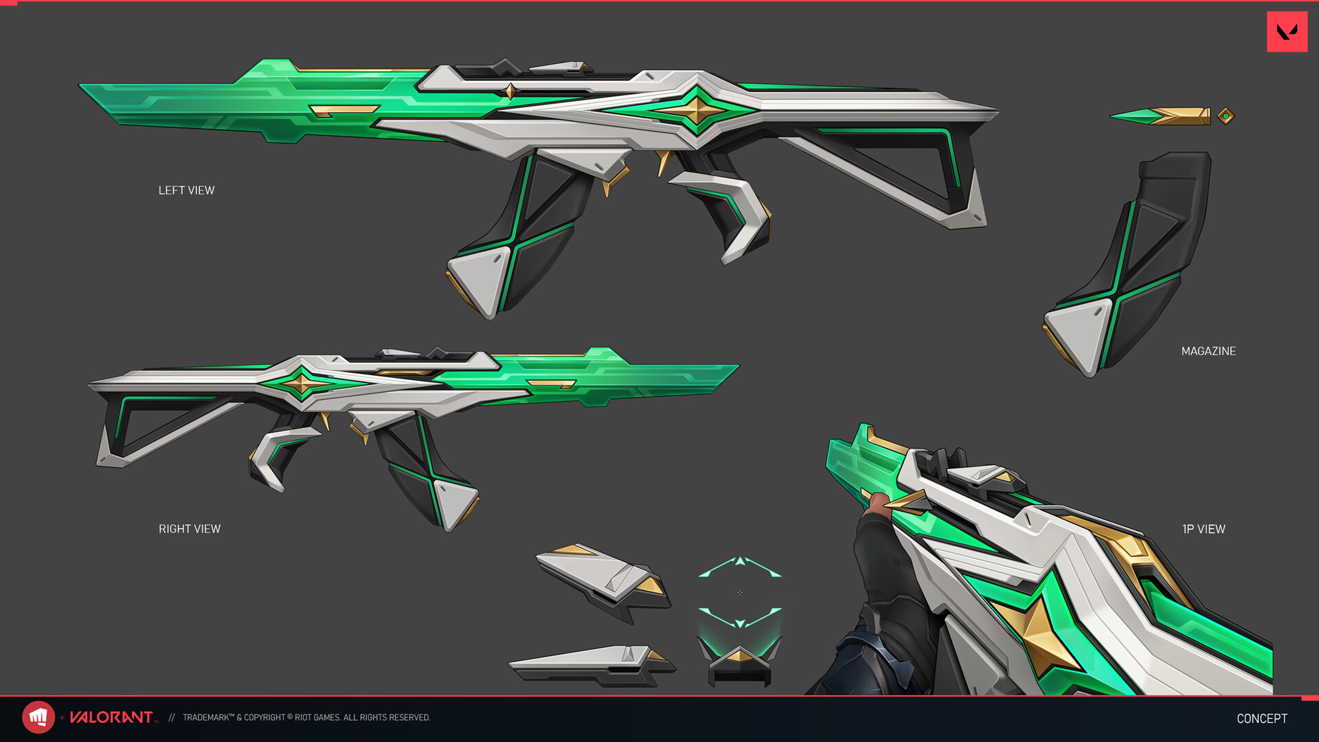 Pitt Lu - Valorant COMET Skin