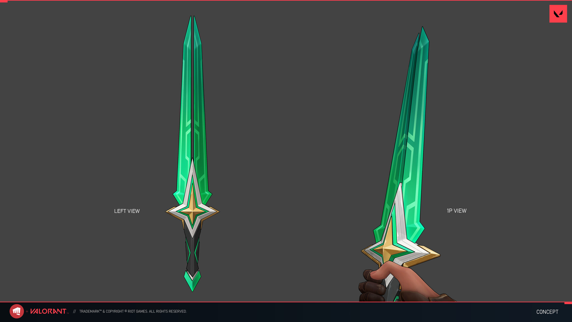 Pitt Lu - Valorant COMET Skin