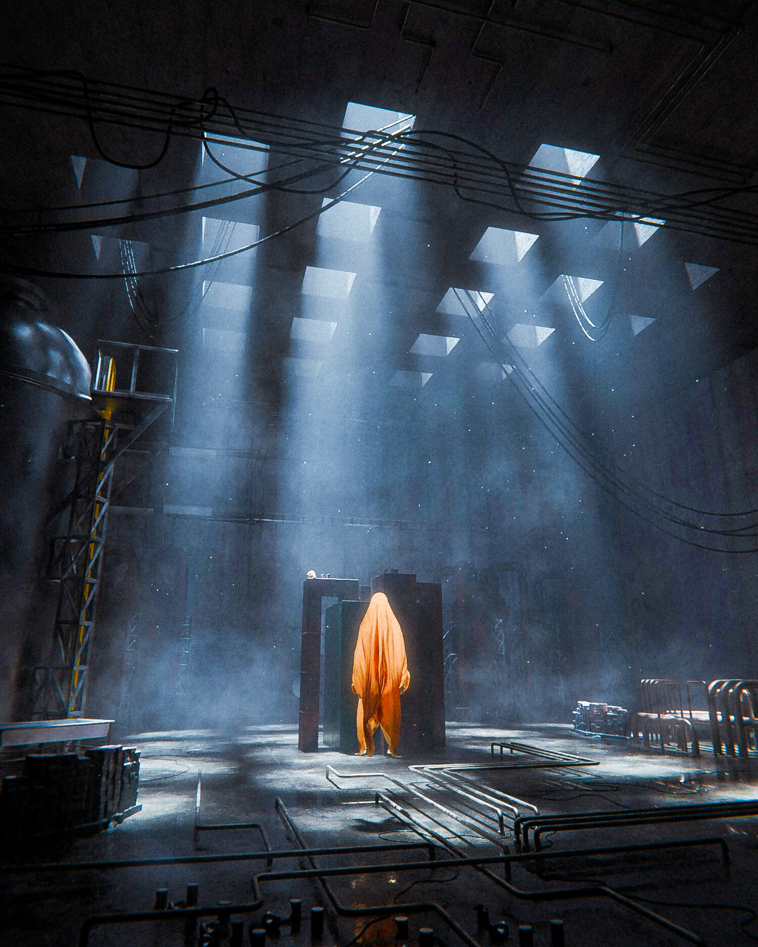 ArtStation - Orange Ghost