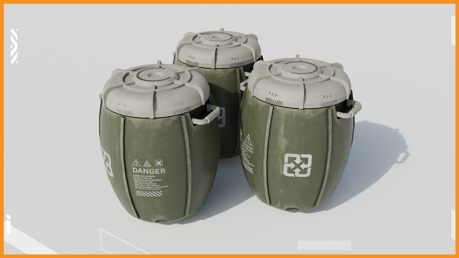 HAMOON - Military Environment 3D Model Pack – High Detail, 4K PBR ...