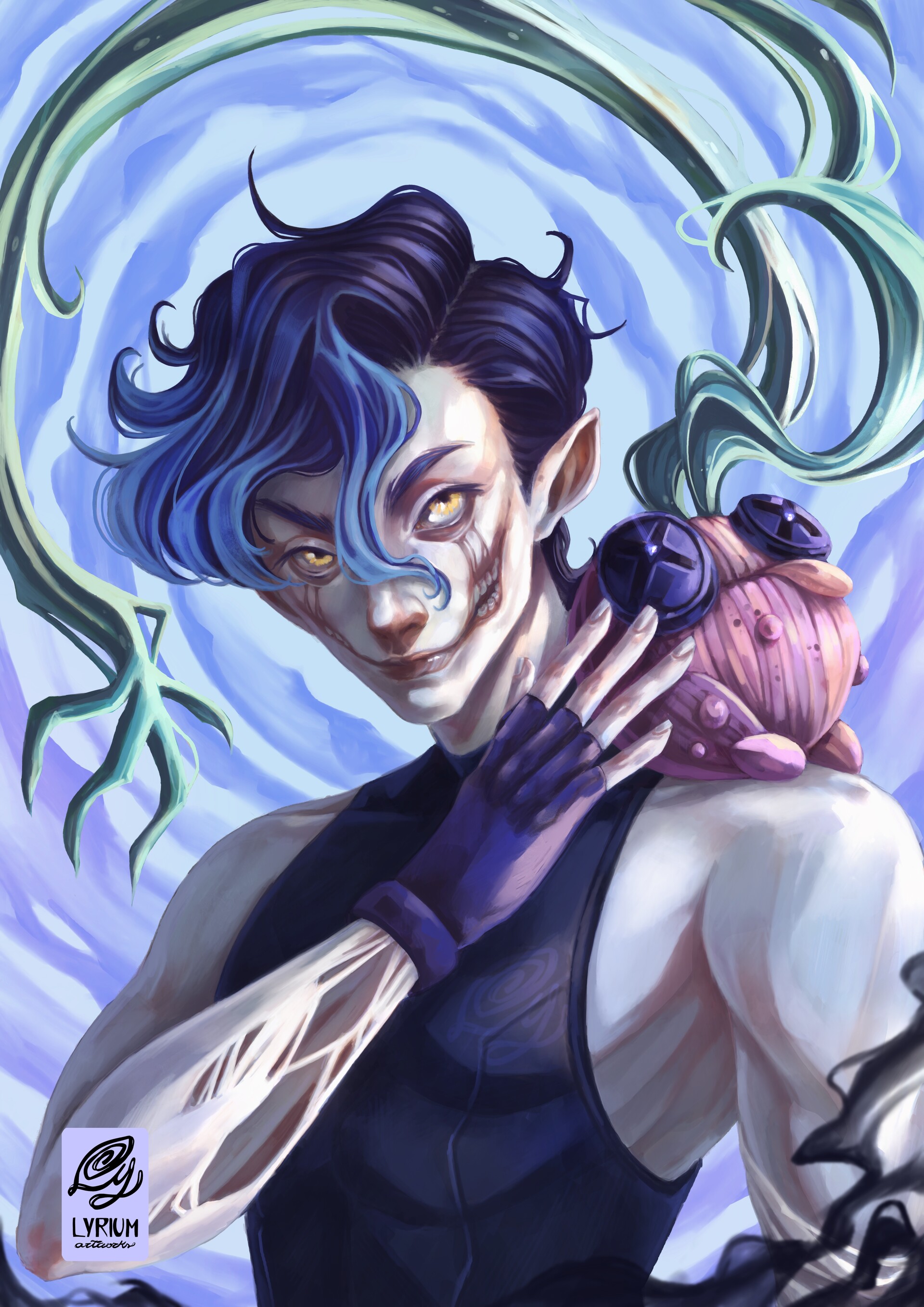 ArtStation - INSANITY - Card Game Project - Characters - Hyrua