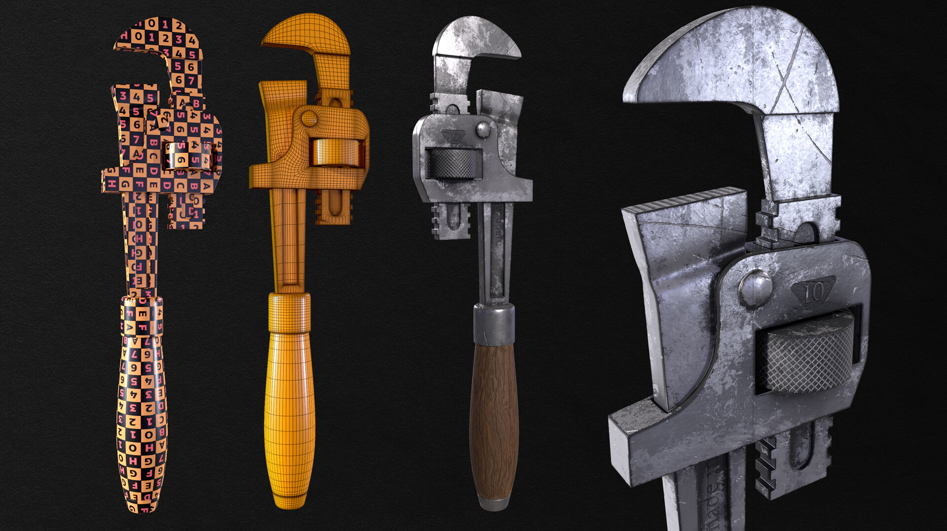 Amir Mansouri - Pipe wrench (Process tutorial)