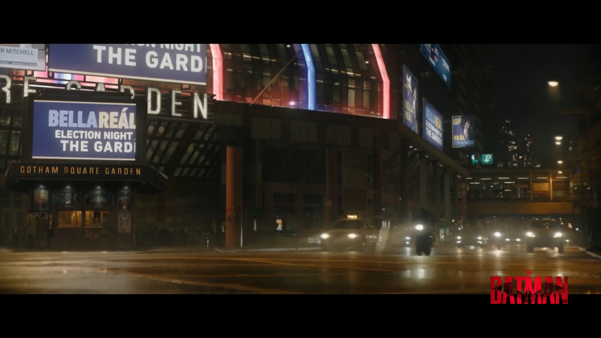 ArtStation - The Batman Matte Painting Gotham Square Garden