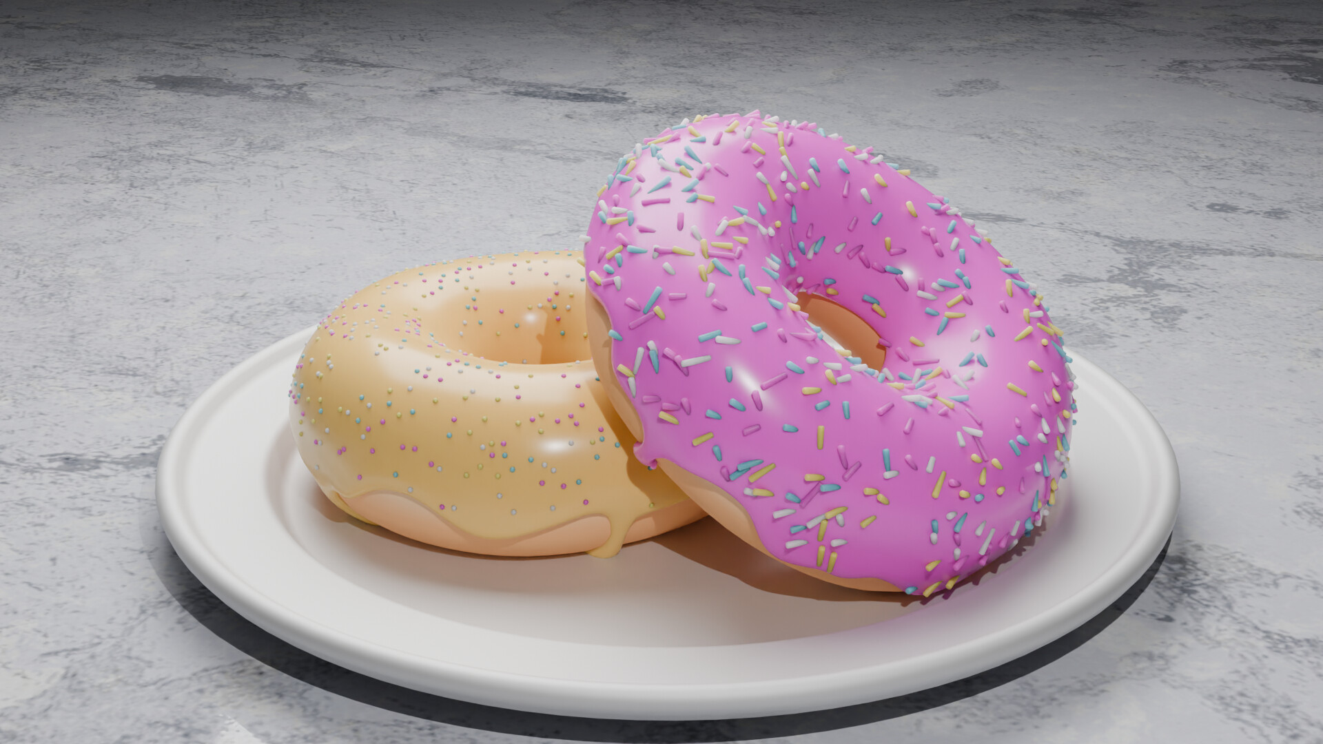 ArtStation - Blender Donut Model