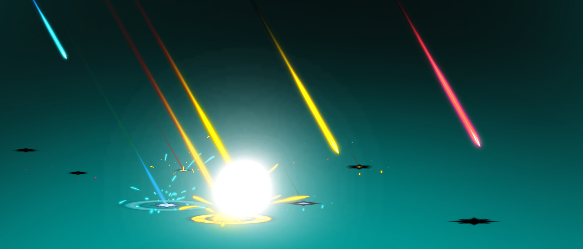 ArtStation - Meteor rain