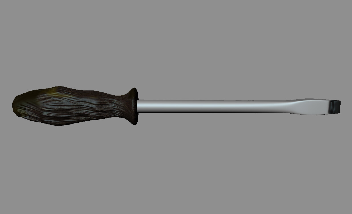 Abraham Estrada - Stylize Screwdriver Asset