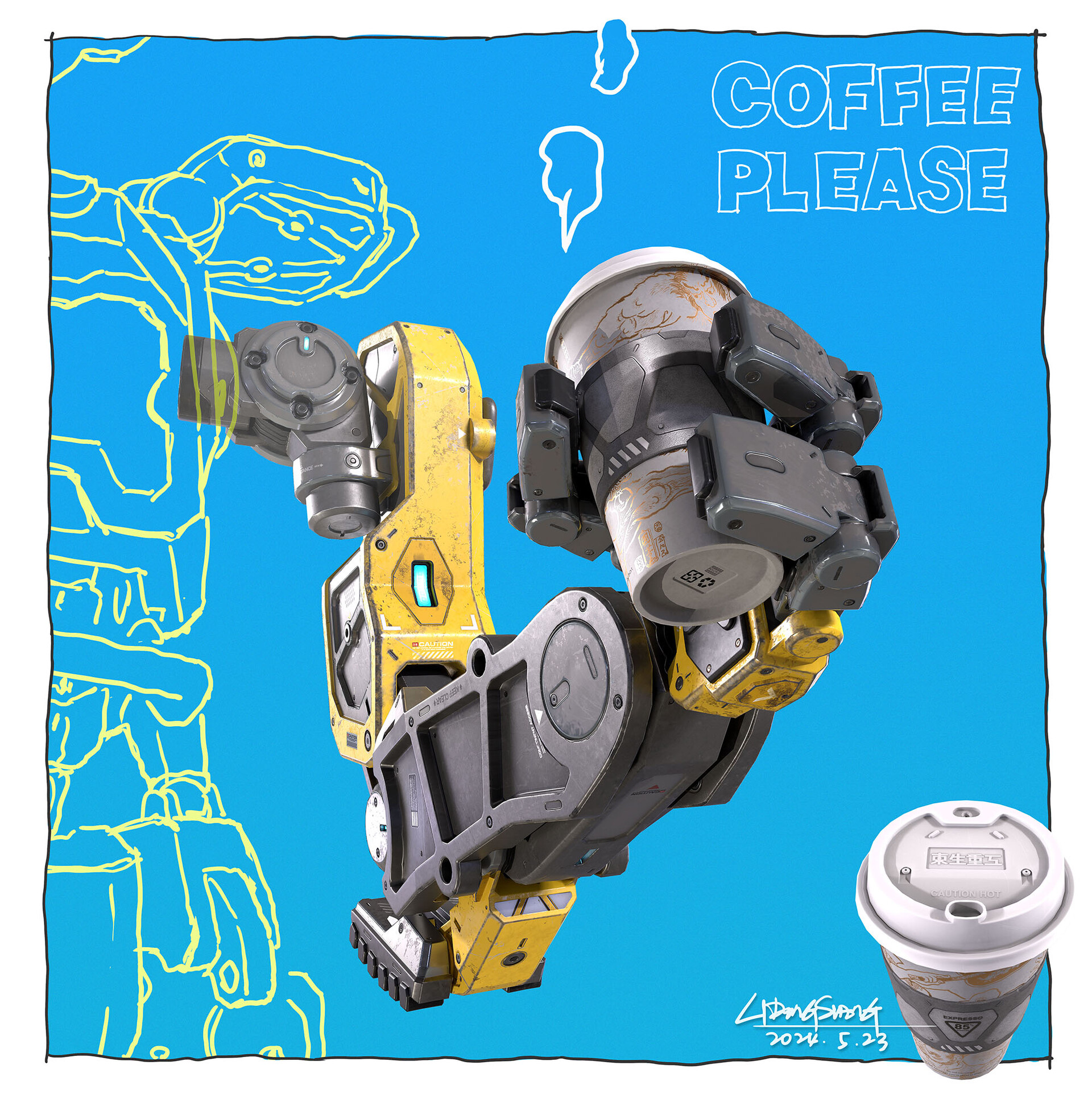 ArtStation - Coffee Break