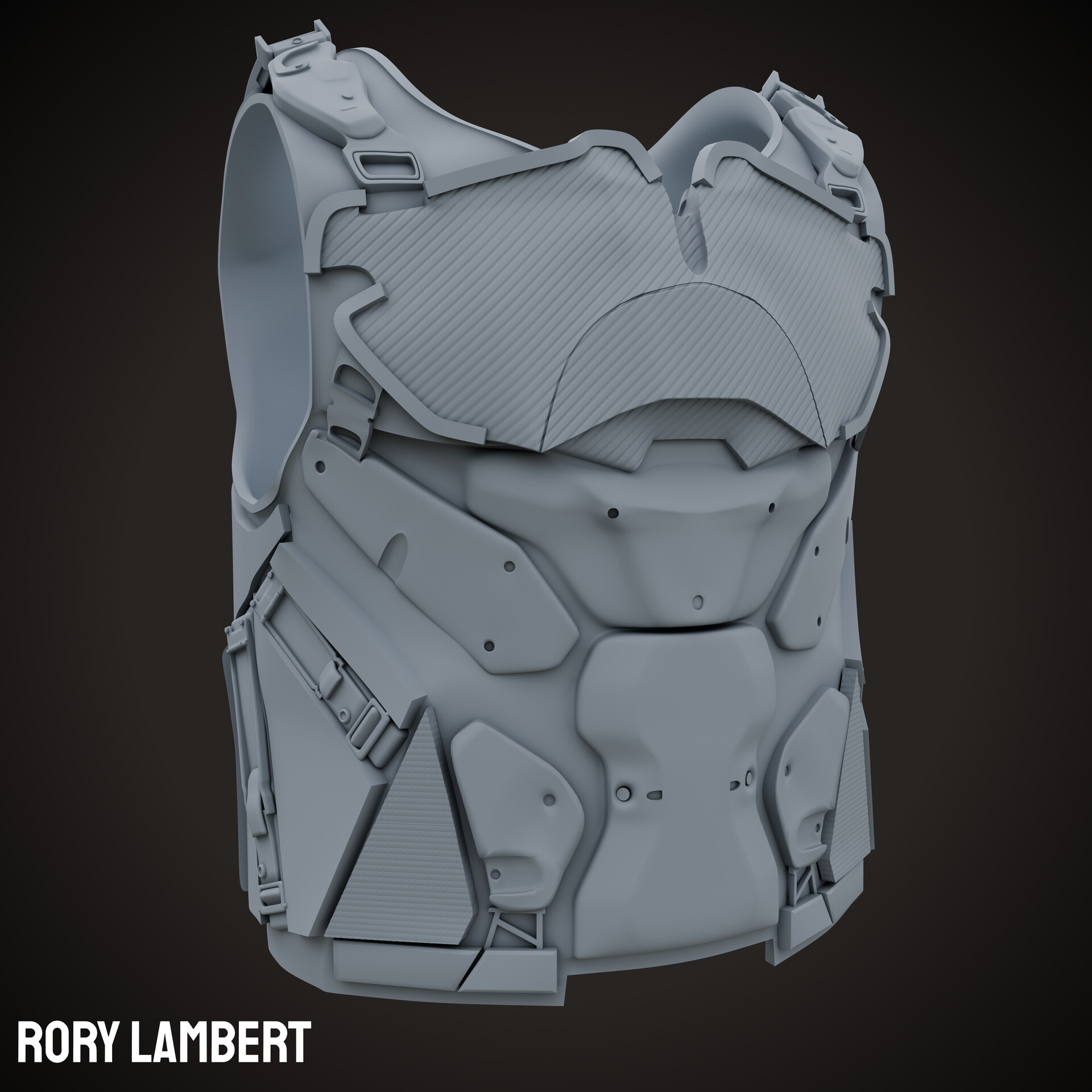 Rory Lambert - The Division Vest 3D Print