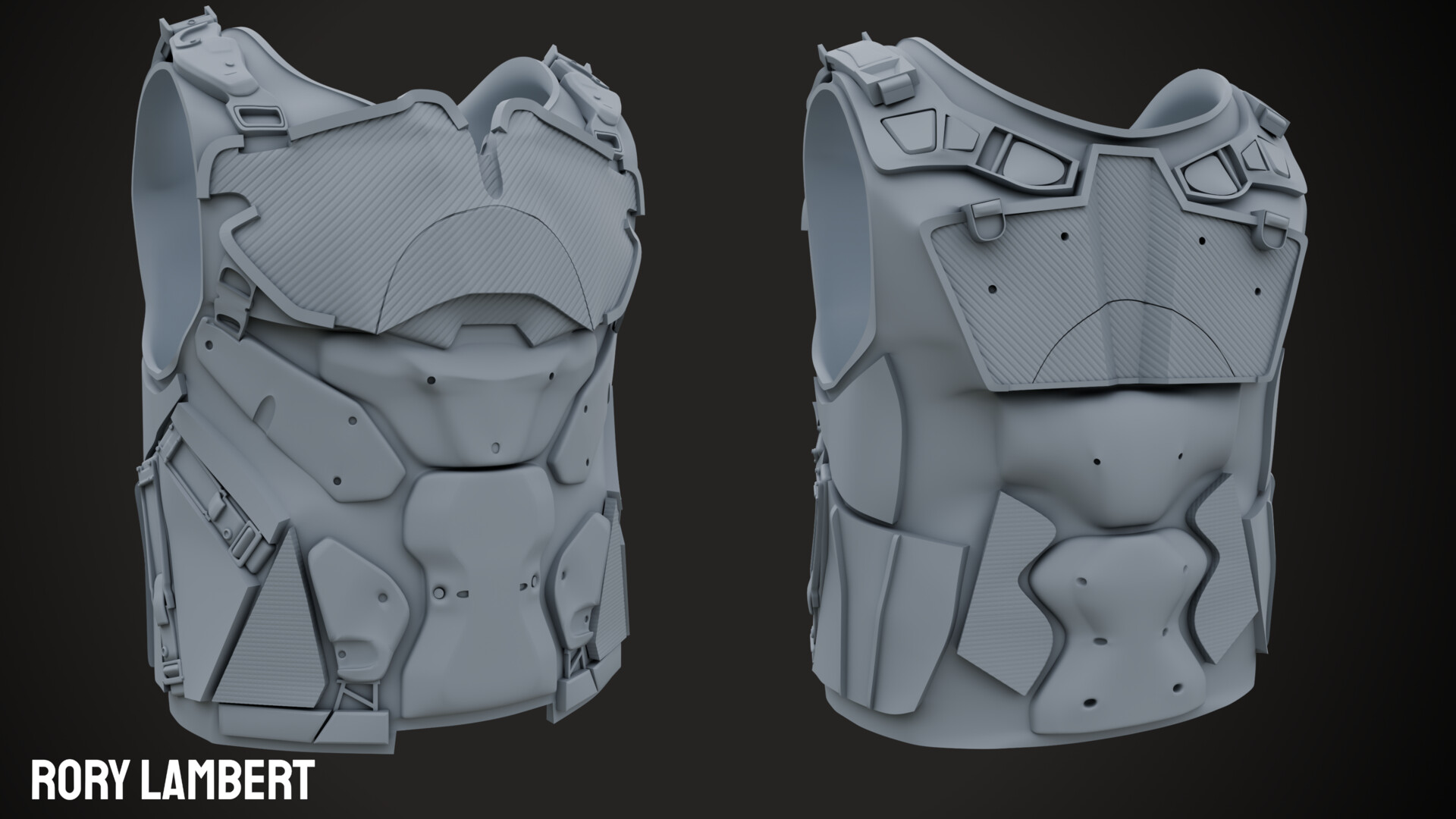 Rory Lambert - The Division Vest 3D Print