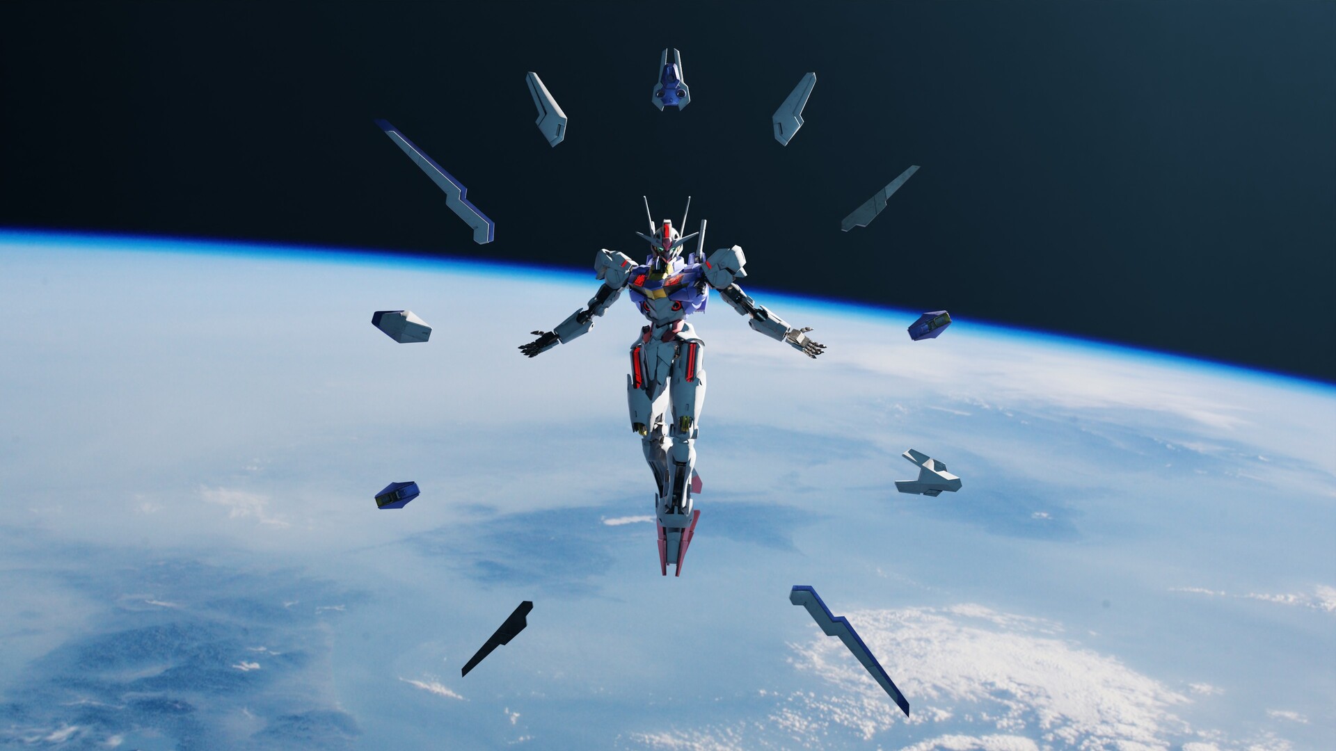 ArtStation - Gundam Aerial