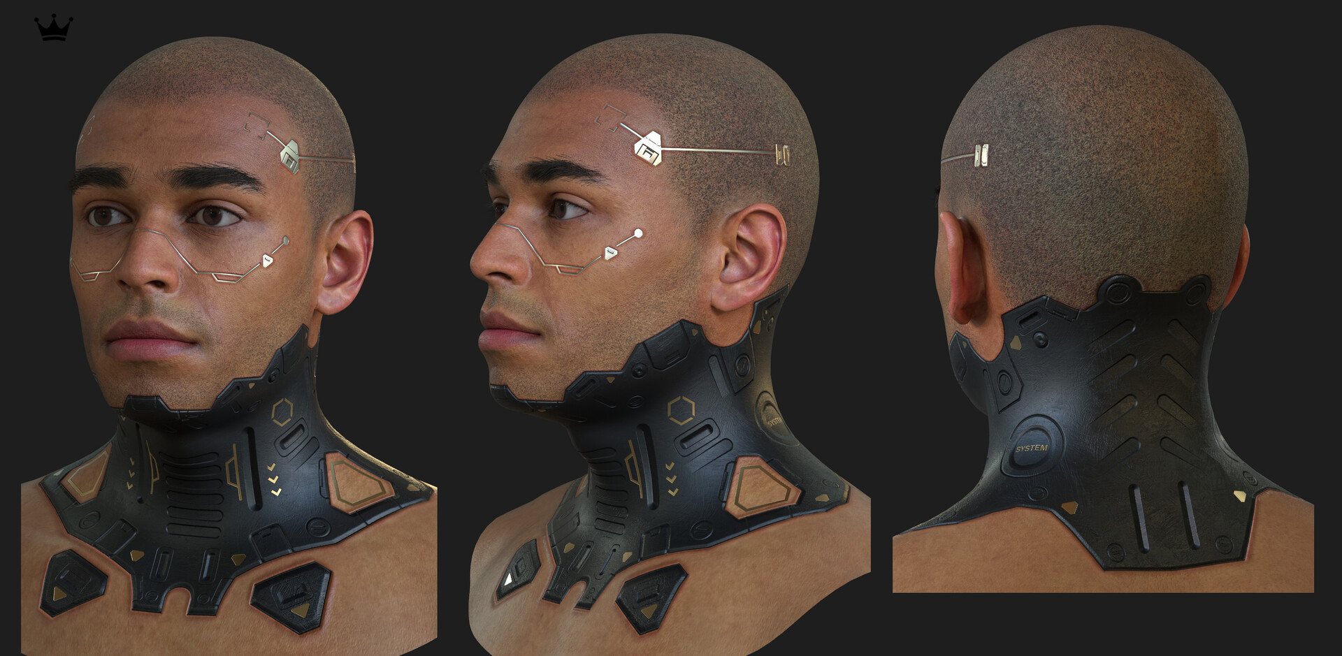 ArtStation - Cyberpunk dude
