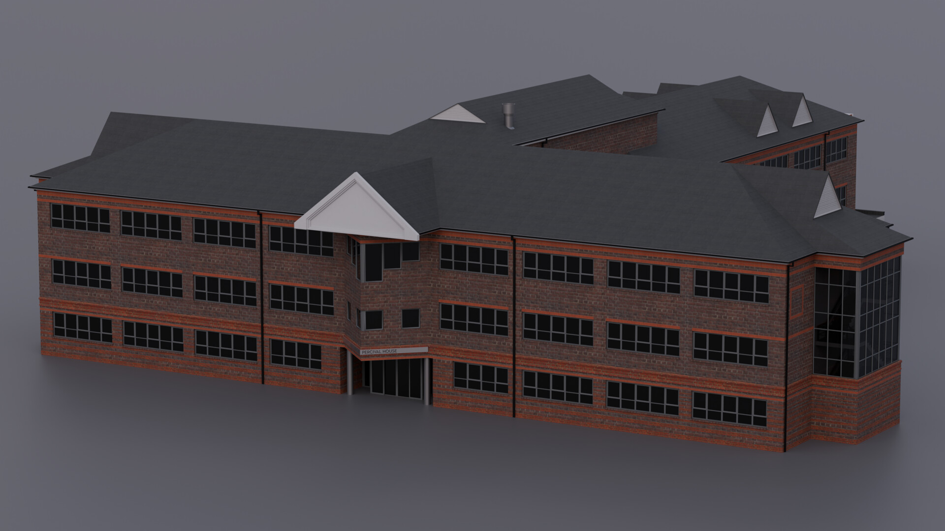 ArtStation - Percival House - Luton Airport(IniBuilds Comission)