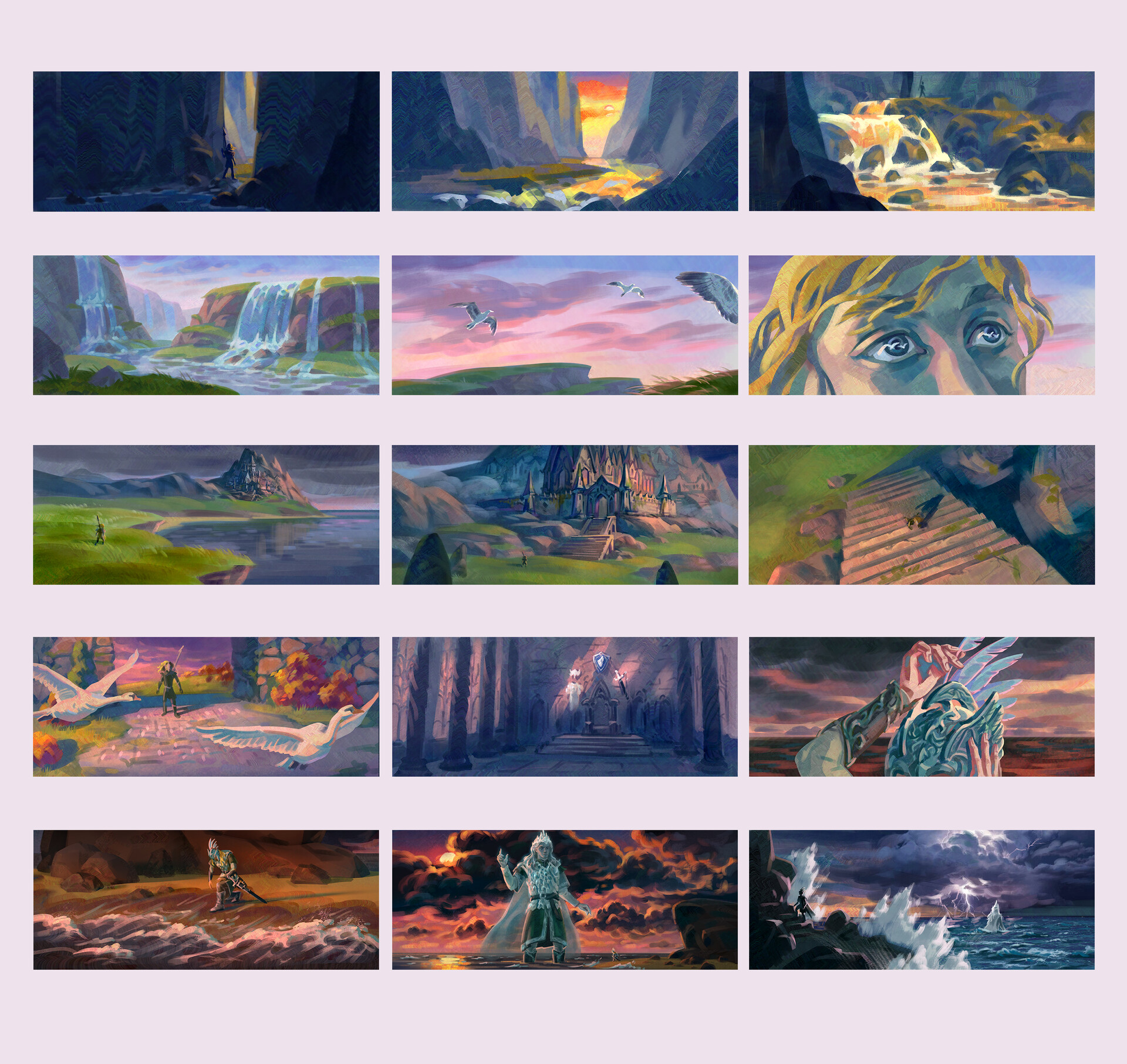 ArtStation - Of Tuor and his Coming to Gondolin