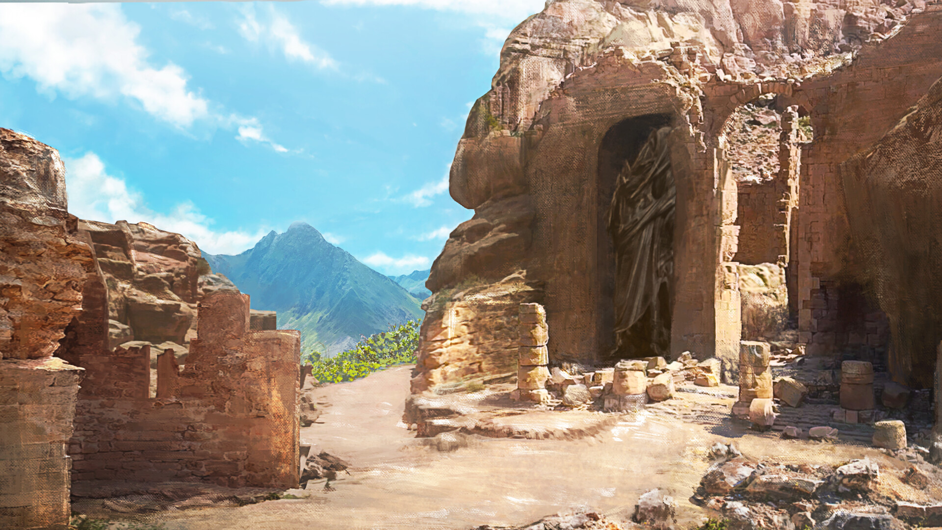 ArtStation - Sand Ruins