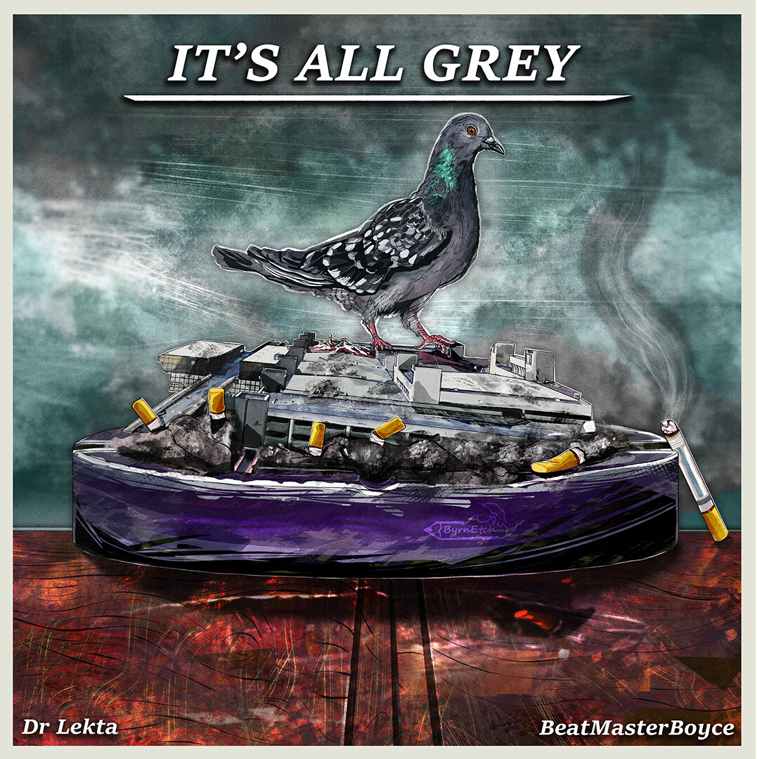 ArtStation - It's All Grey - Album cover