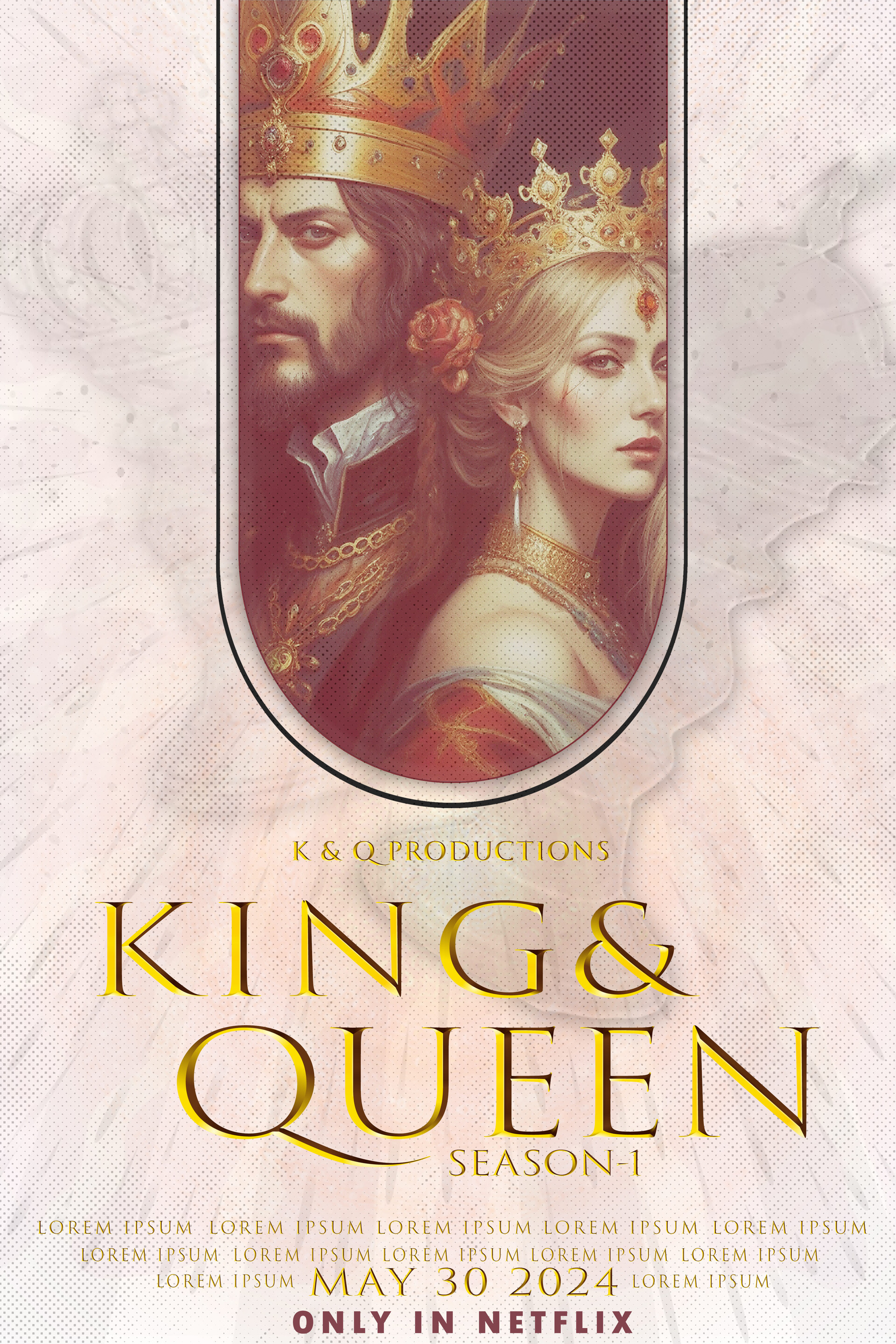 ArtStation - King & Queen Web series Poster Design