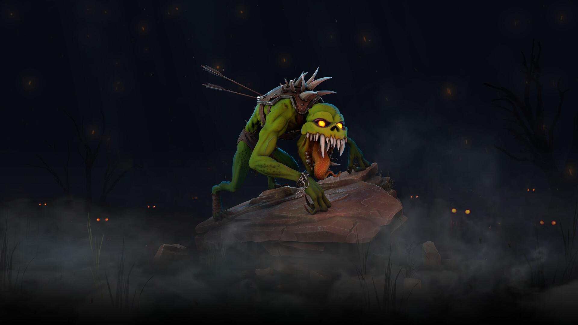 ArtStation - Green Creature