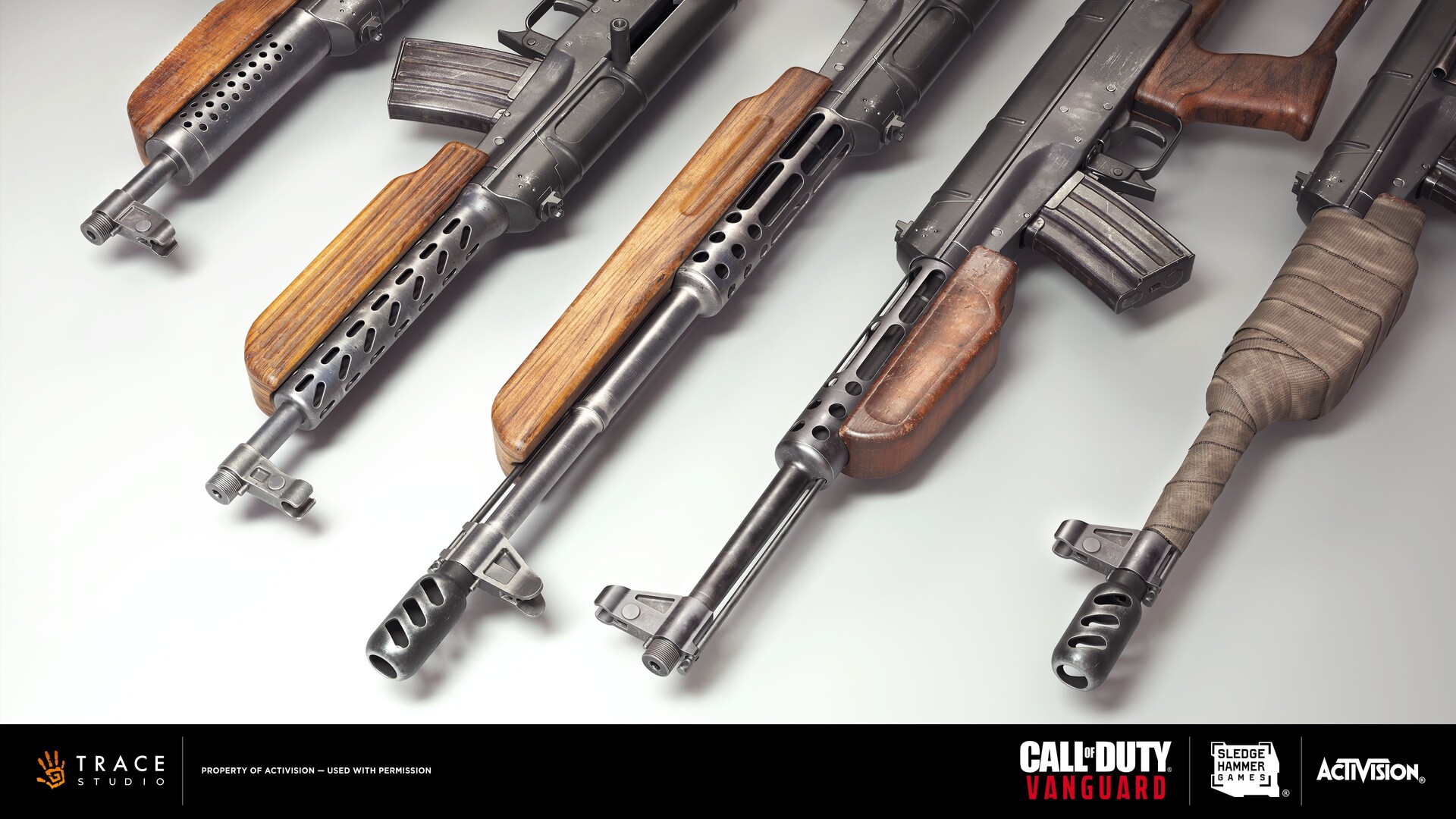 TRACE studio - In-game Weapon asset for Call of Duty: Vanguard