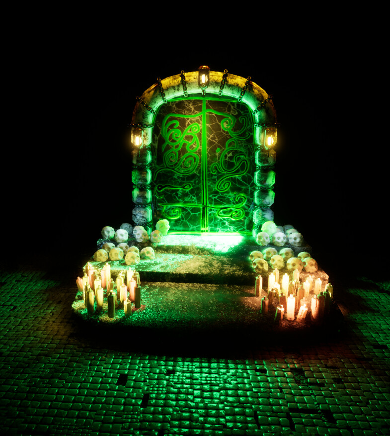 ArtStation - Underground Lair