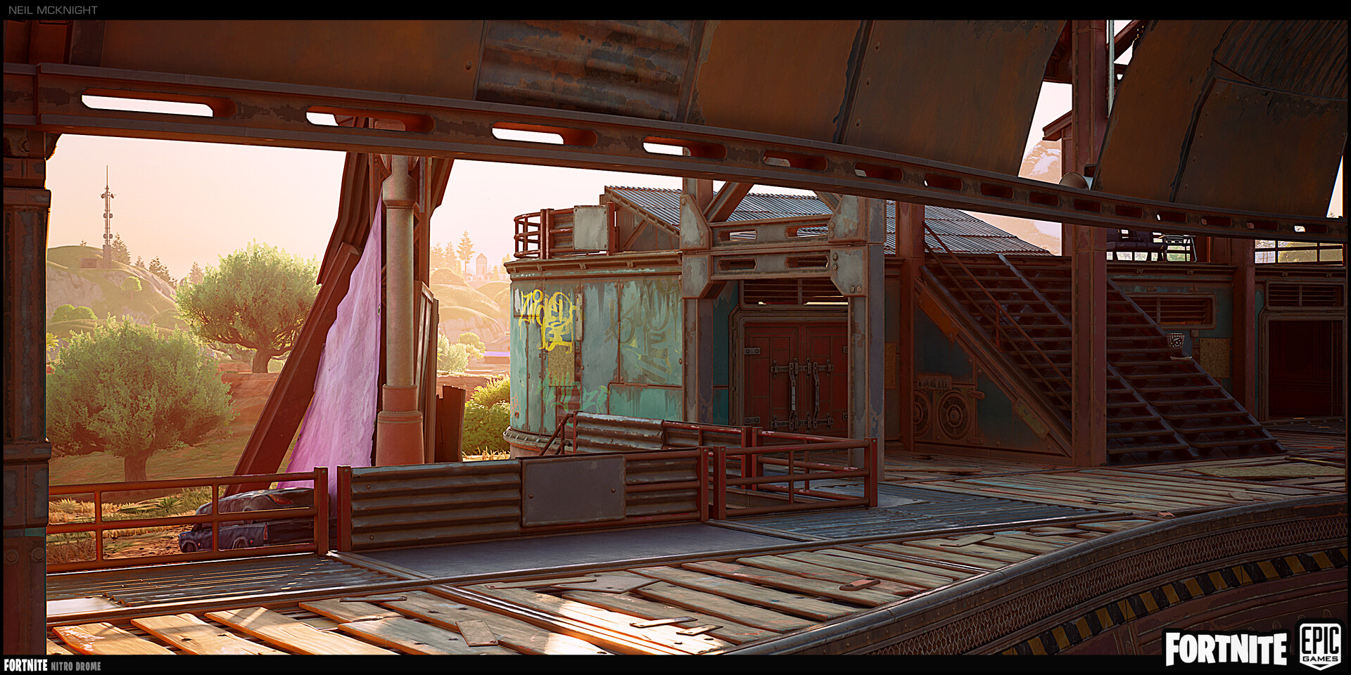Neil McKnight - Fortnite - Nitro Drome