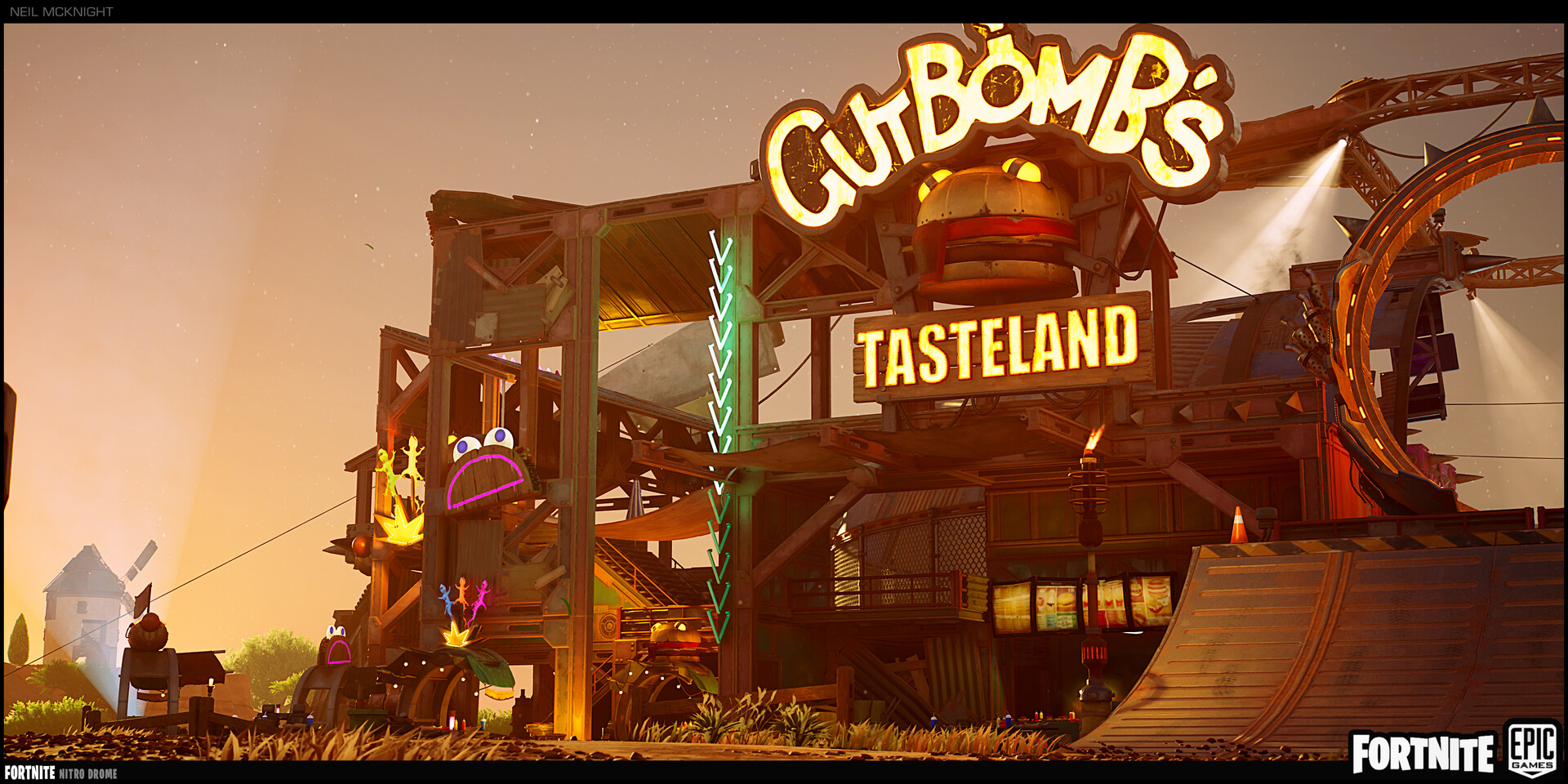 Neil McKnight - Fortnite - Nitro Drome
