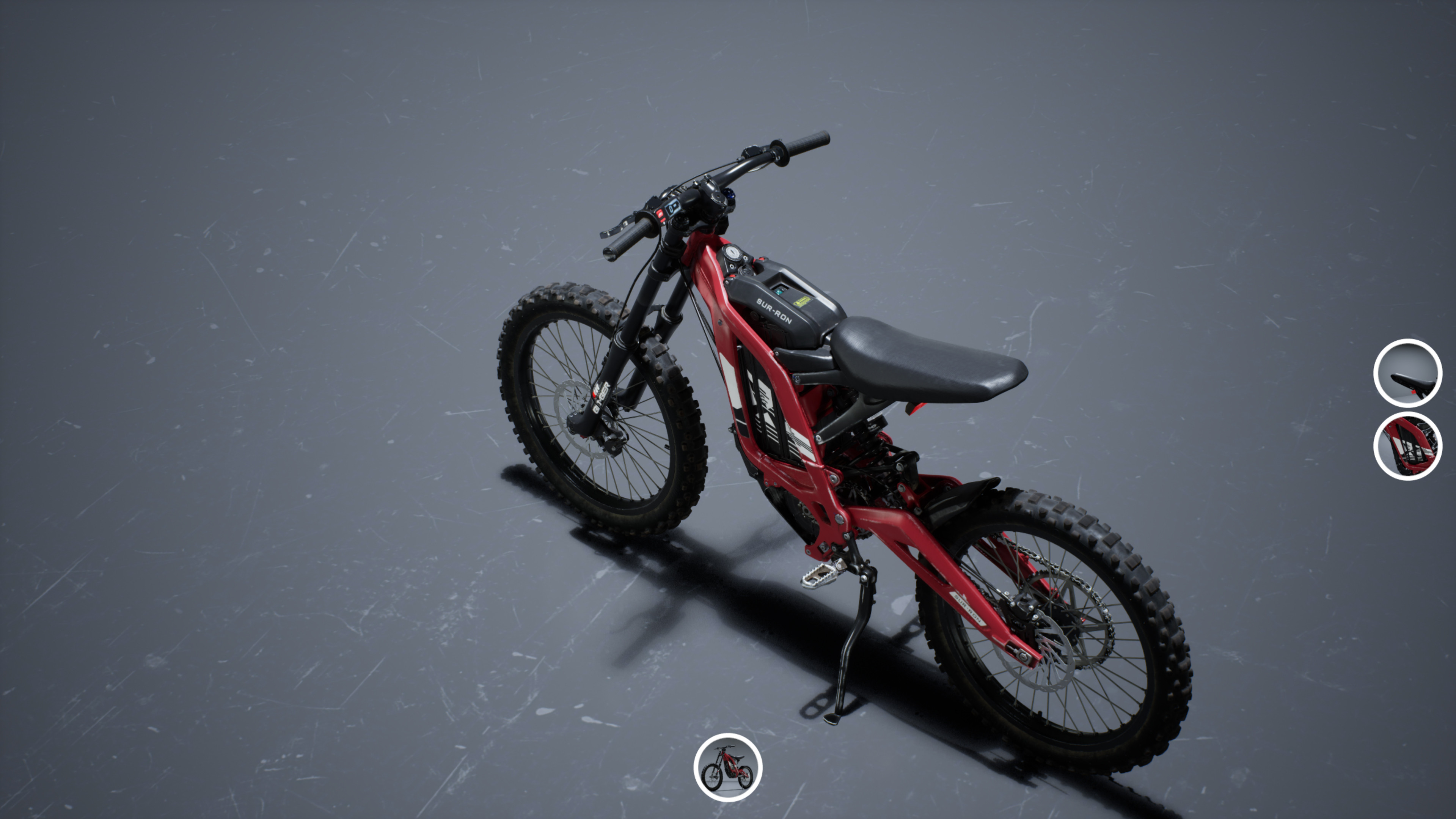 Ian Tan - Surron X 3D Configurator