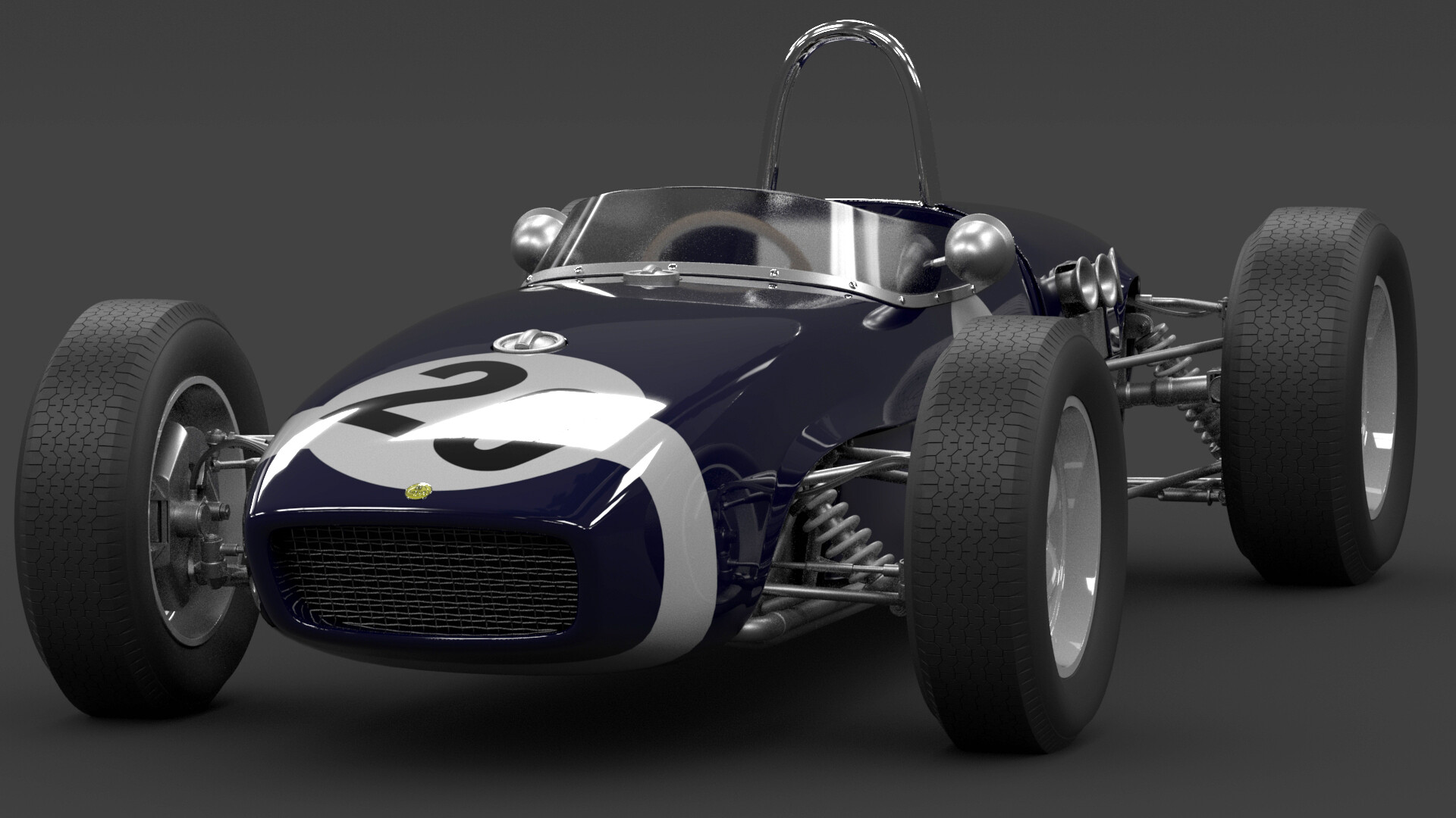 ArtStation - Lotus 18 Classic Formula-1