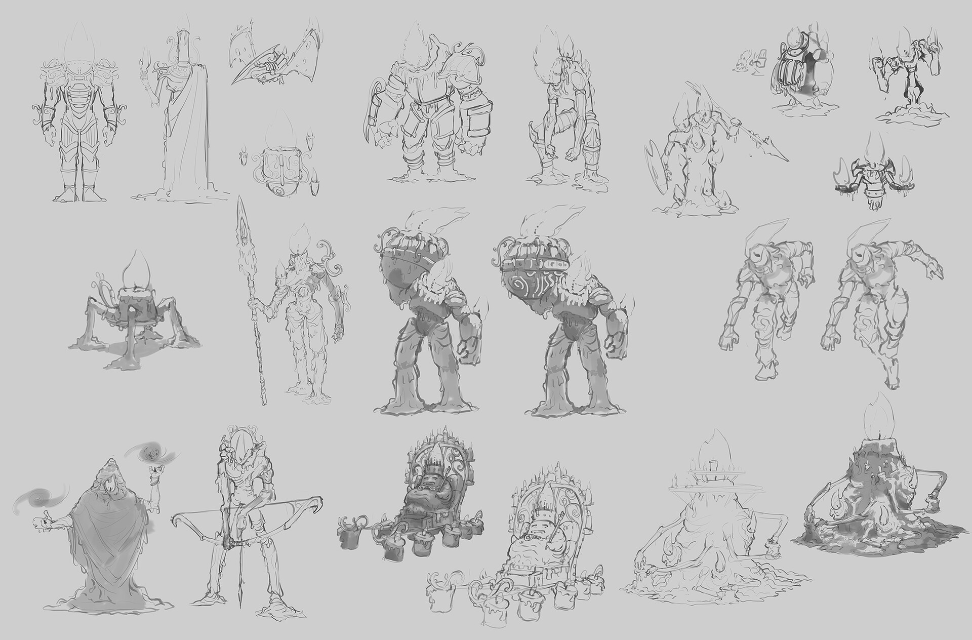 Matthieu Bois - Candle Monsters