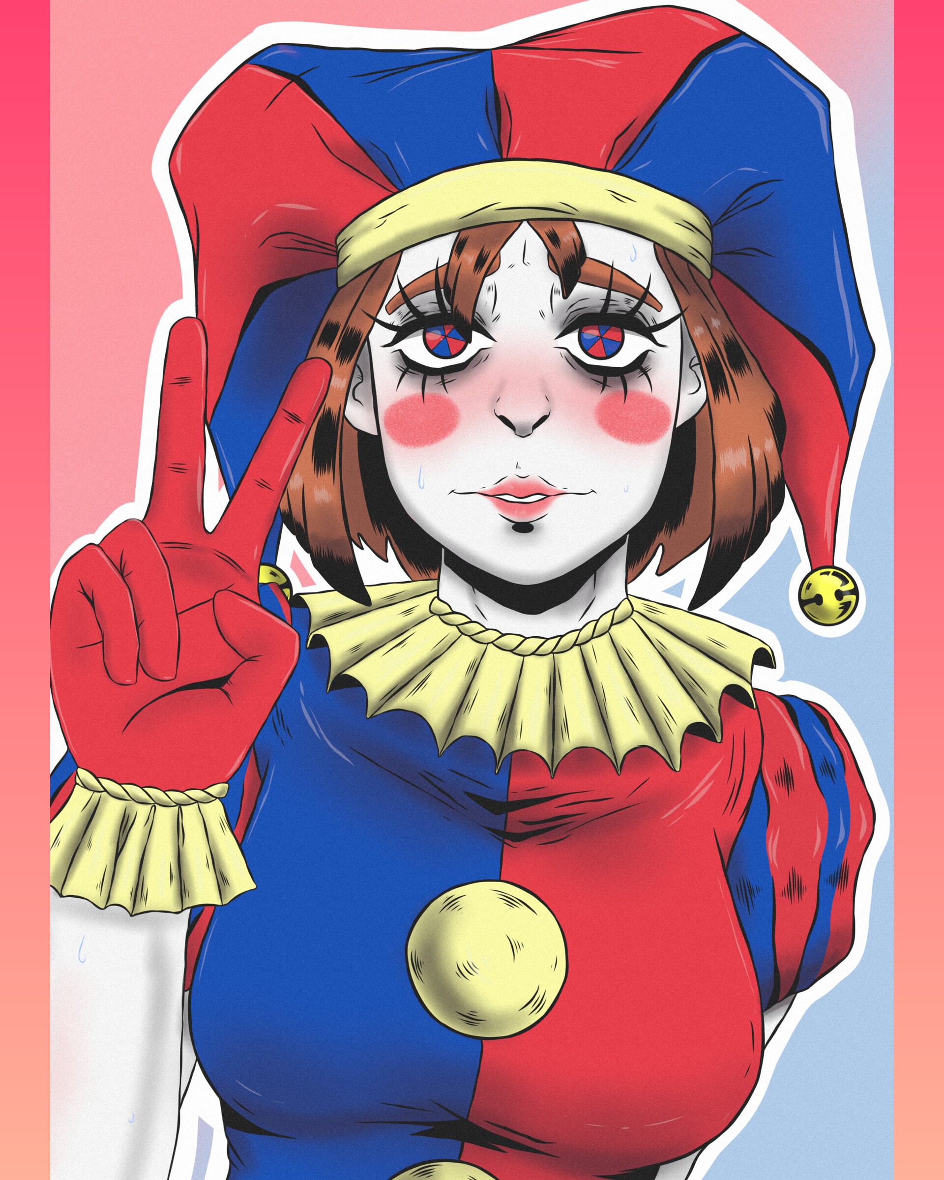 ArtStation - ponmi form the amazing digital circus