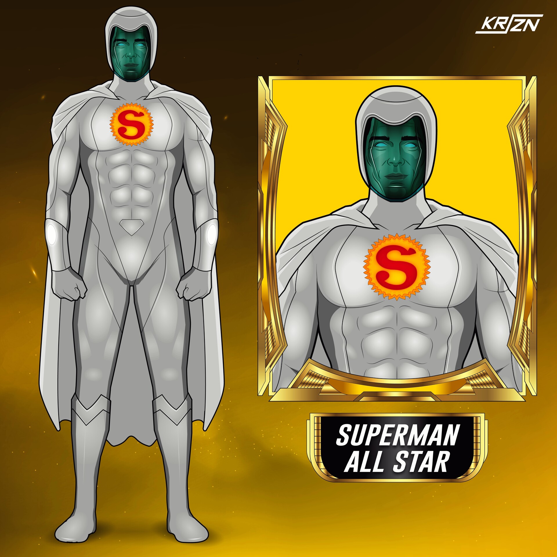 ArtStation - Superman Solar Suit William Reeve All Star Superman