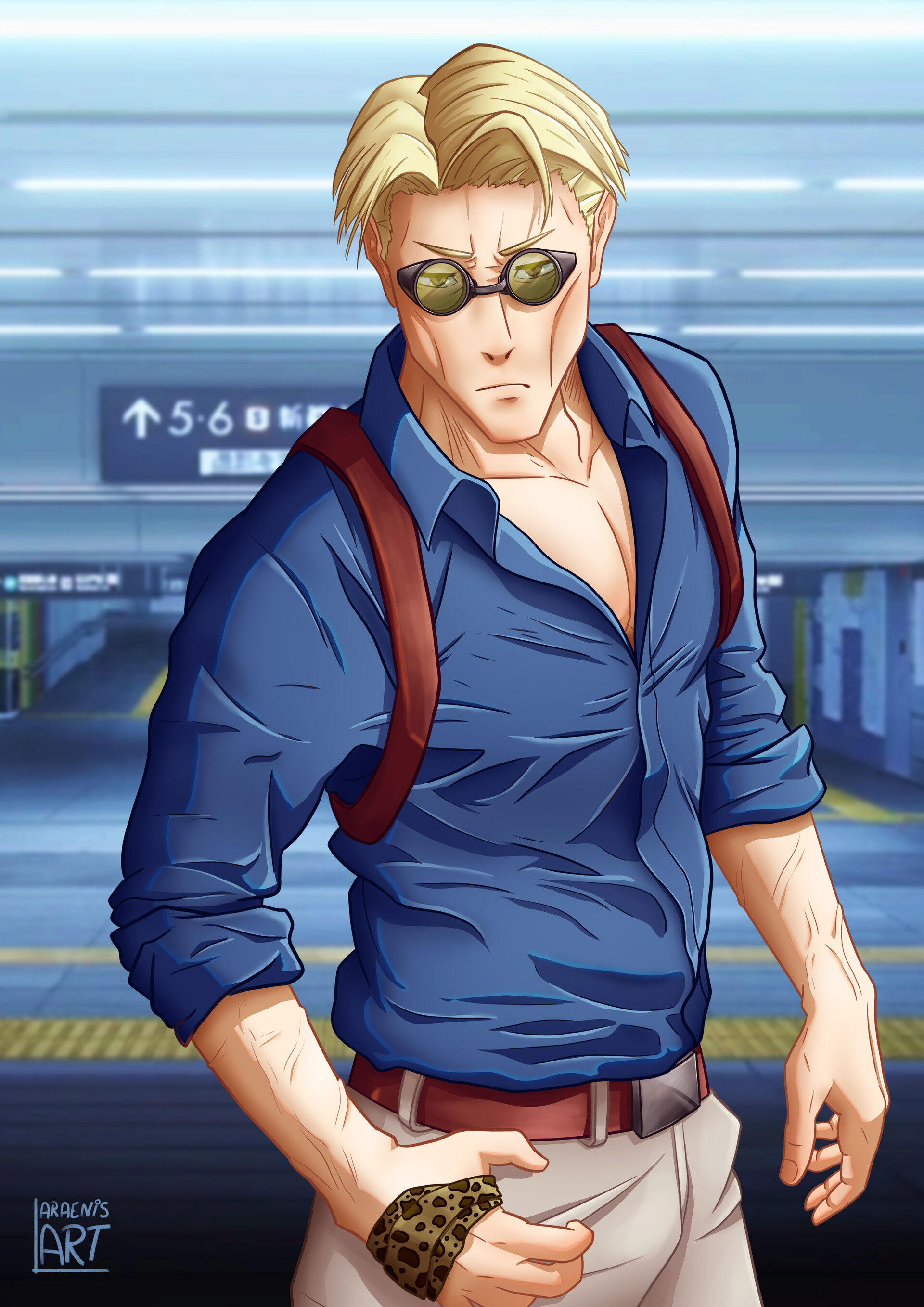 ArtStation - Kento Nanami - Fanart Jujutsu Kaisen