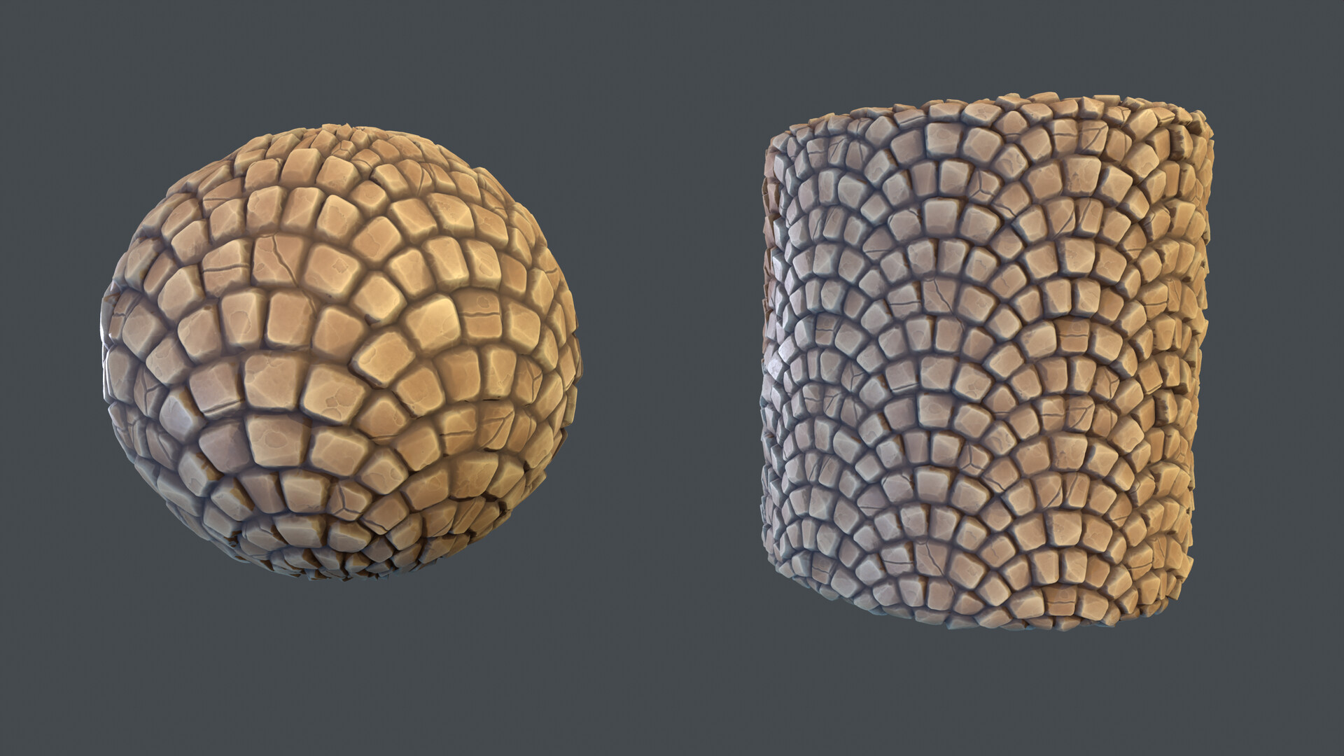 ArtStation - Stylized cobblestone floor